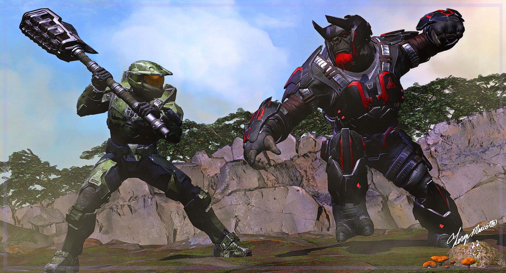 ArtStation - Infinite fanart