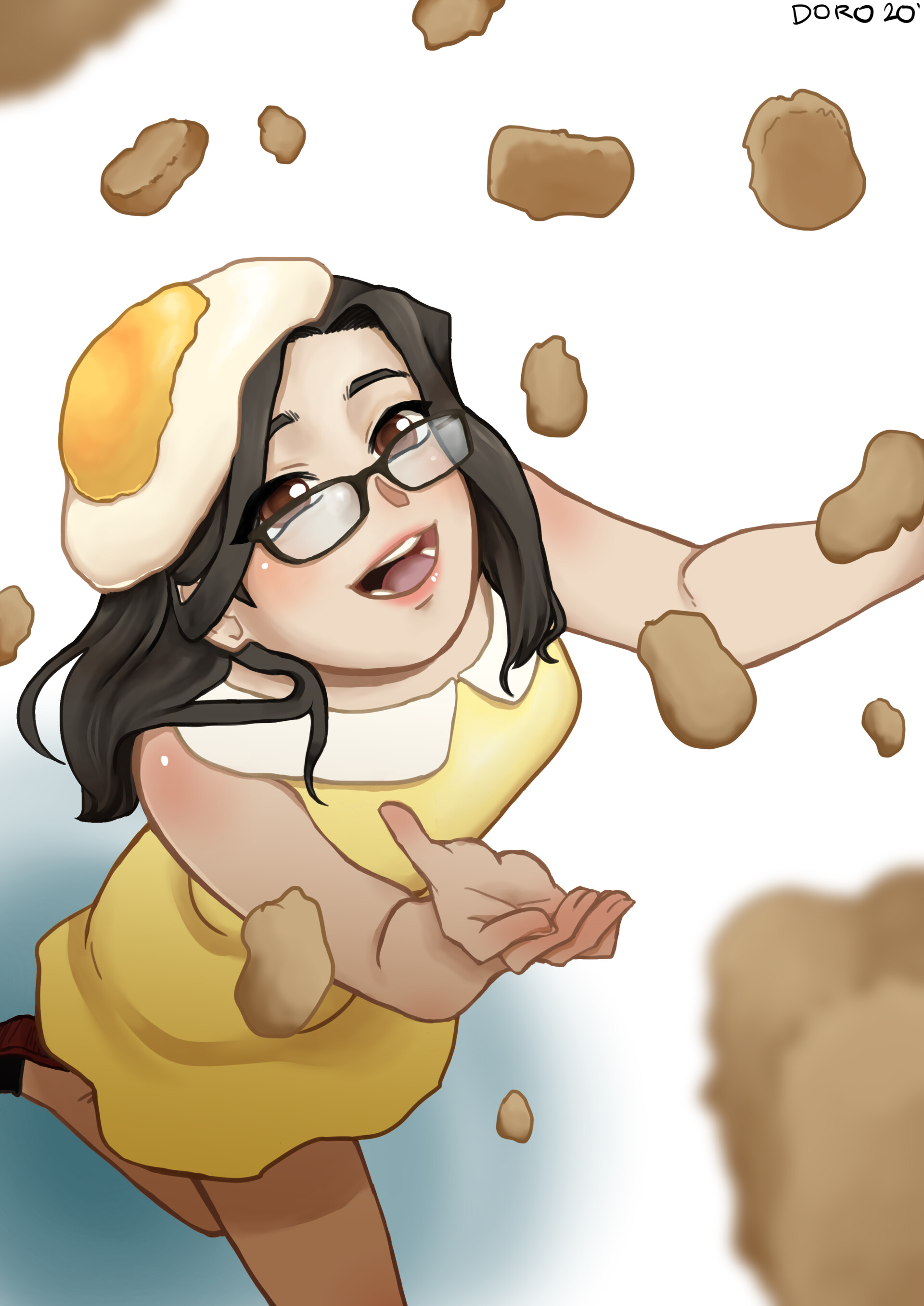 ArtStation - Character Theme Portrait - Egg Biscuit