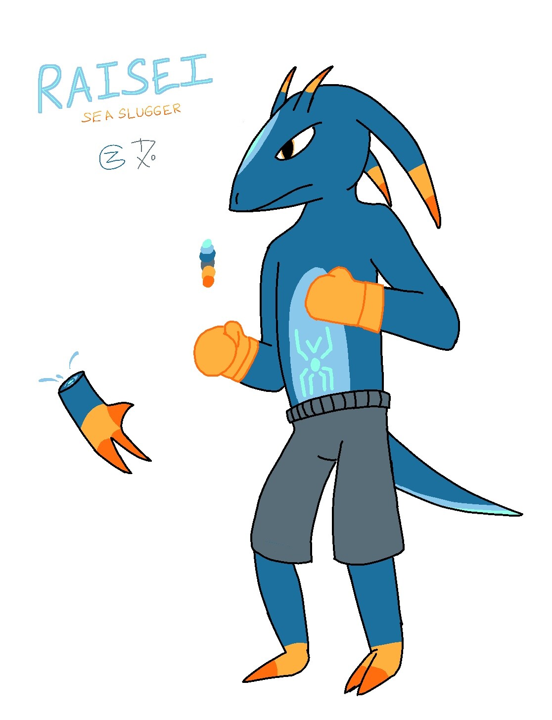 ArtStation - Raisei, Sea Slugger