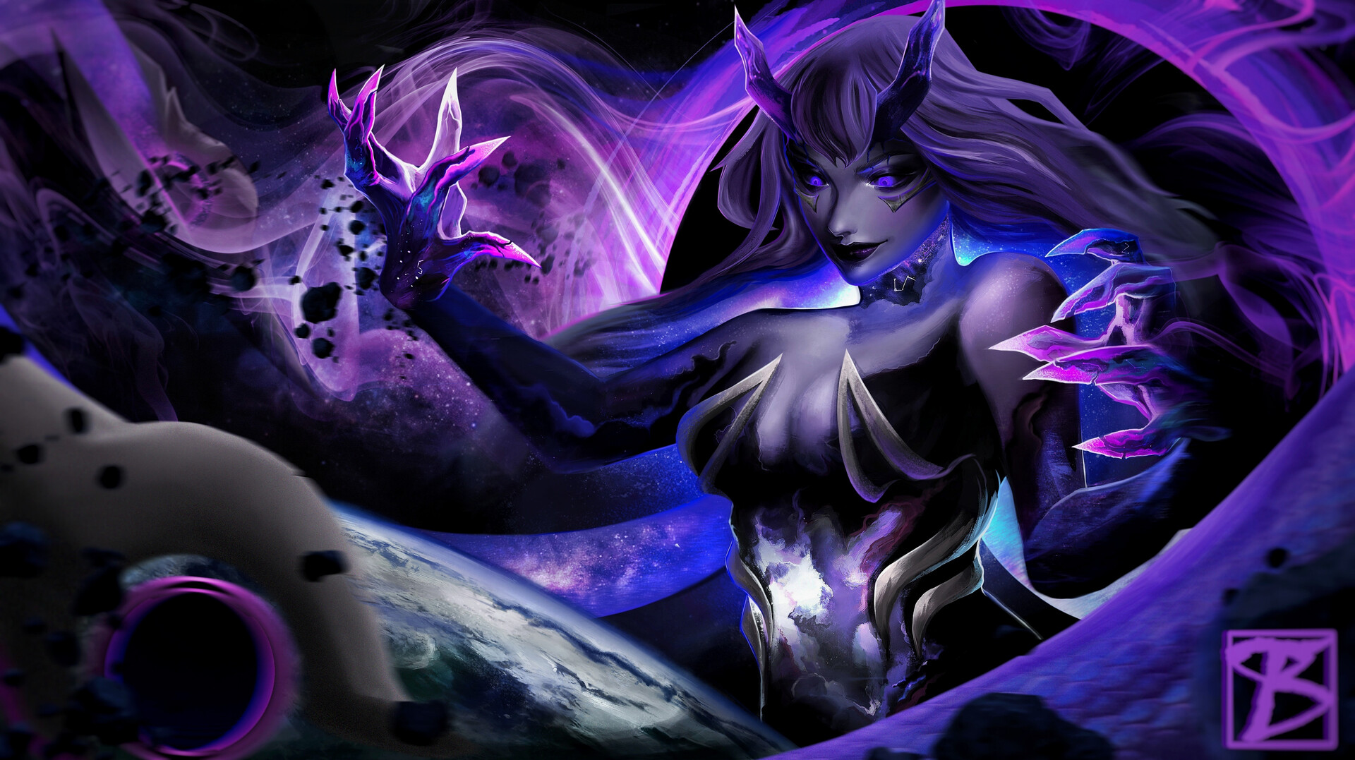 ArtStation - Evelynn Devourer of worlds