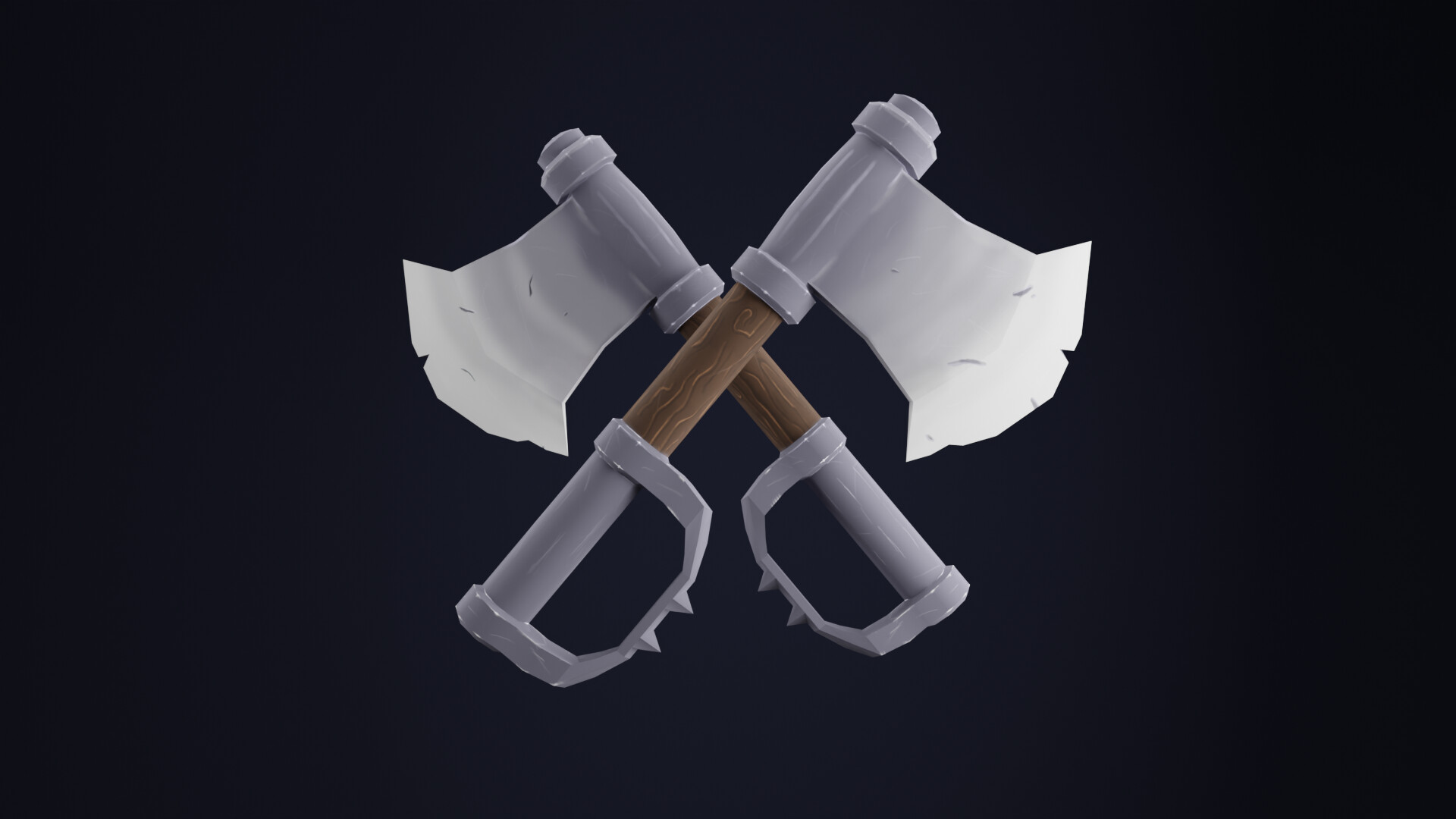 ArtStation - Low-poly axes