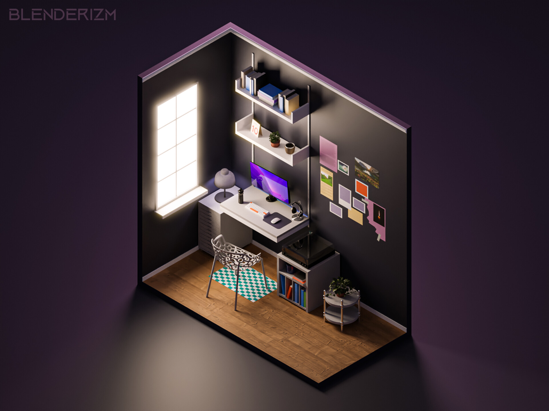ArtStation - Study Room🎓📚