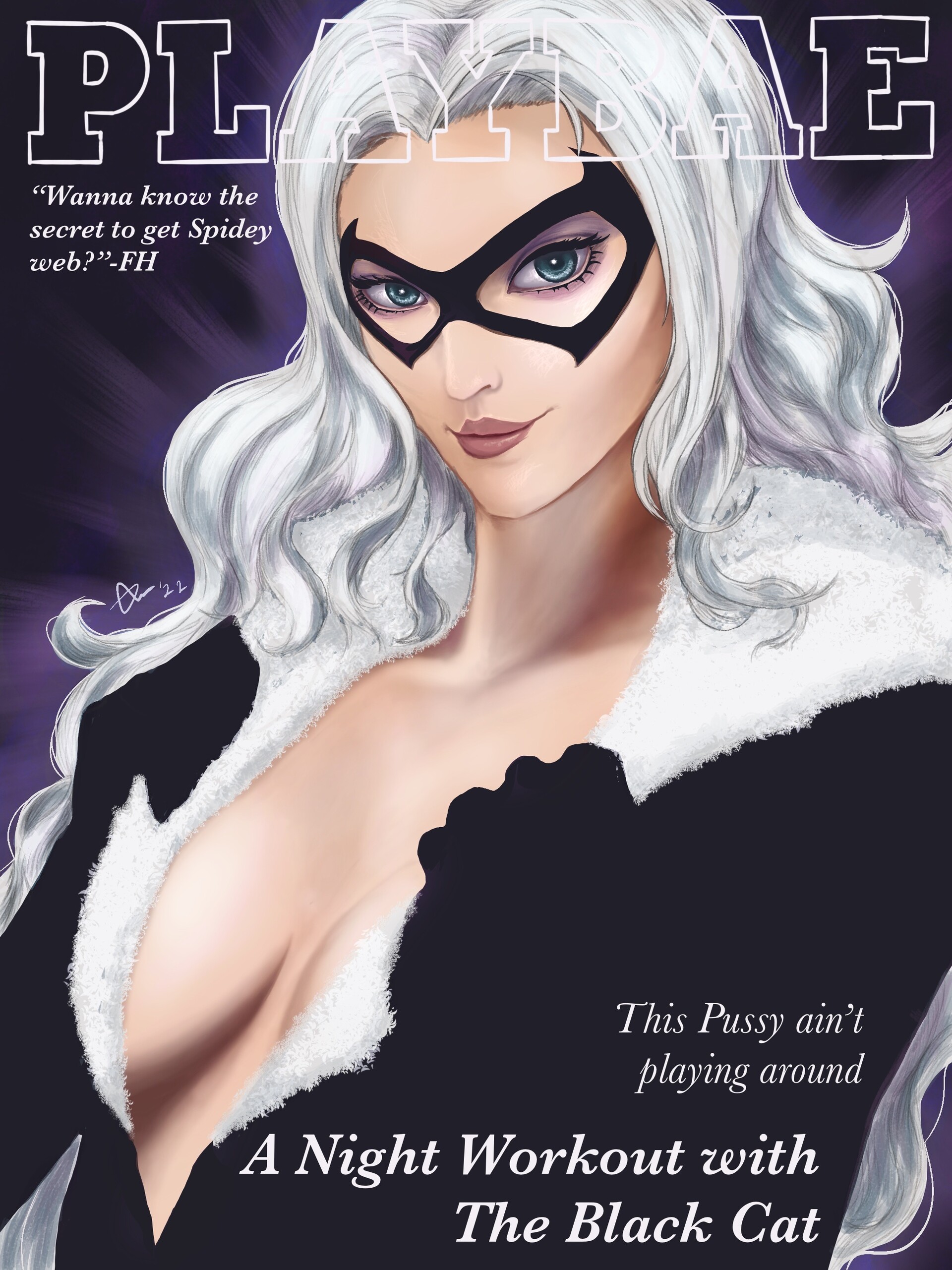 ArtStation - PLAYBAE Mag cover