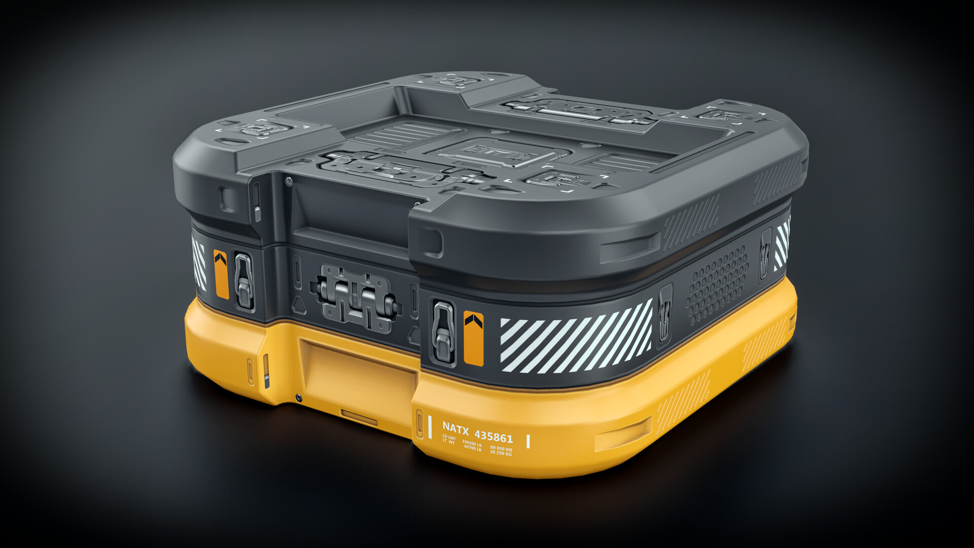 ArtStation - Sci-fi crate concept