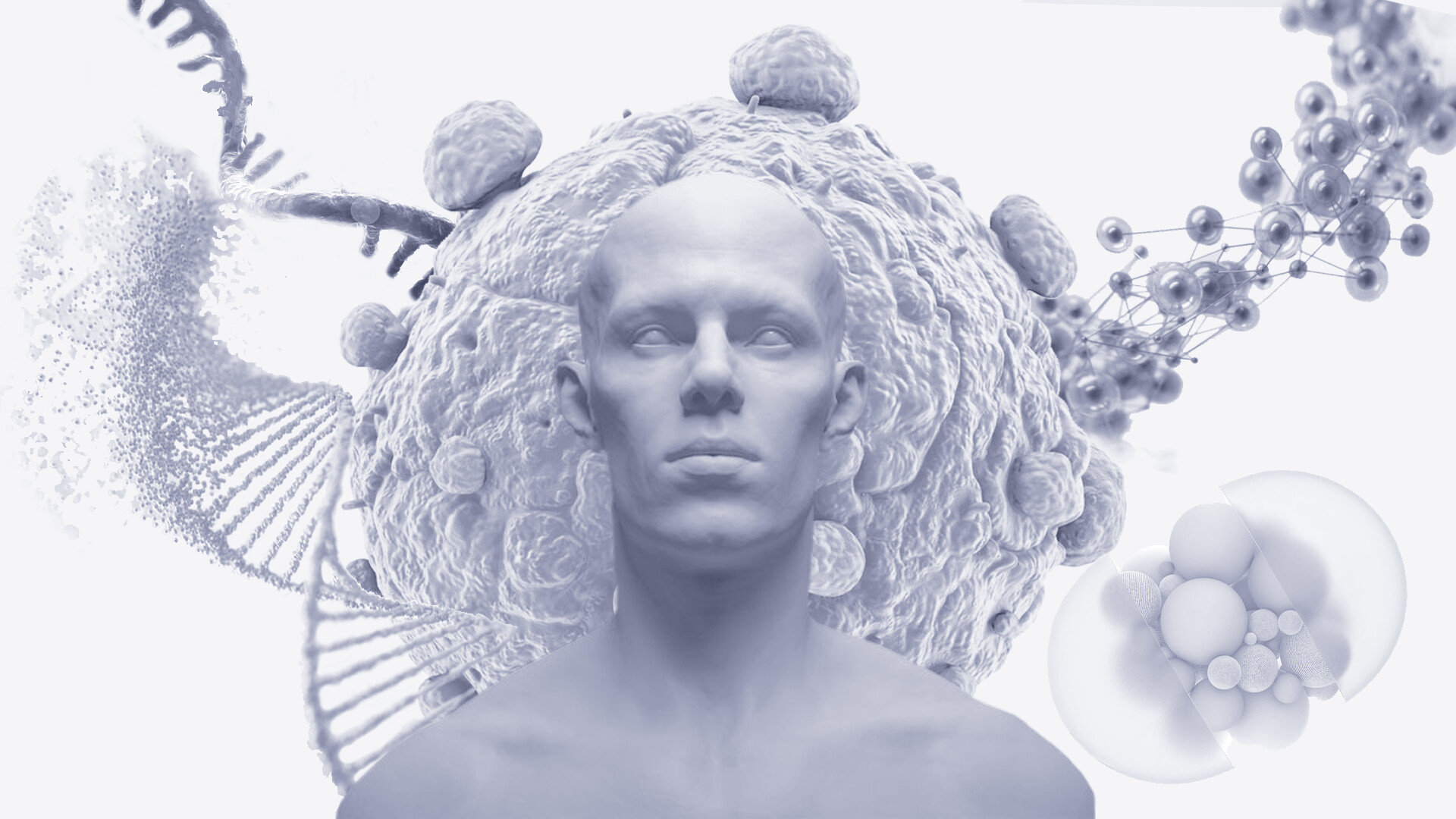 ArtStation - Cancer collage and genome therapy