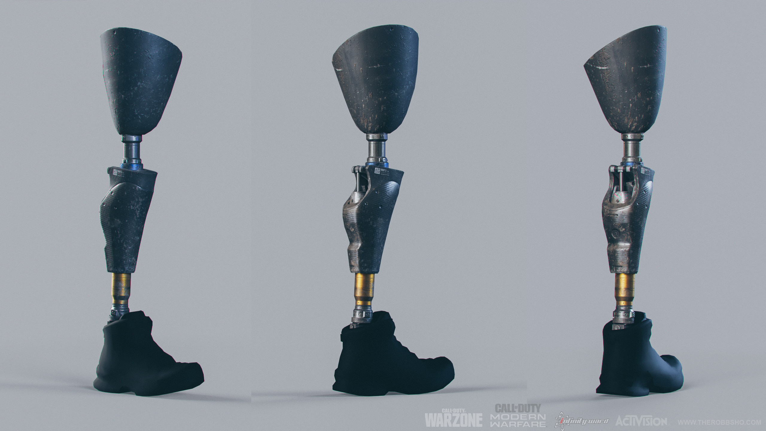 Robb Shoberg - Modern Warfare, Warzone character parts