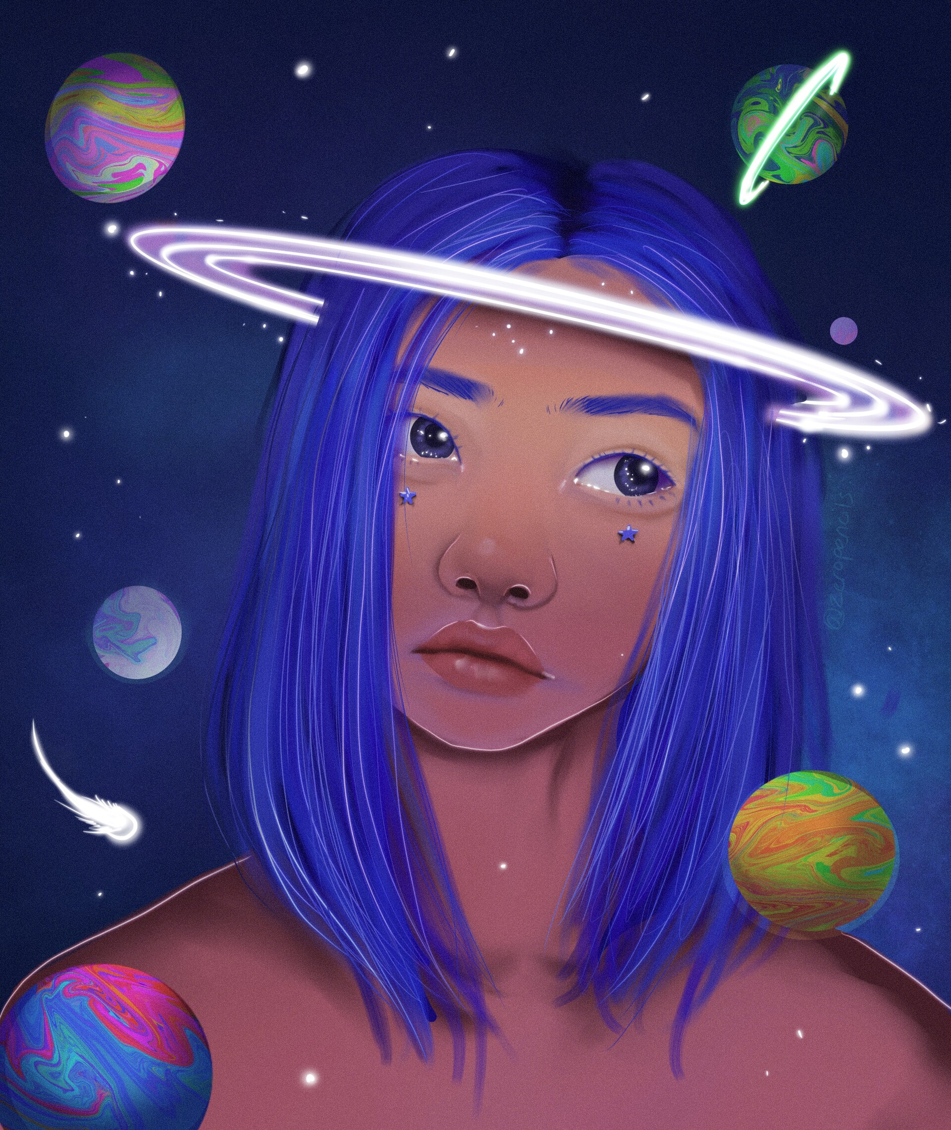 ArtStation - Space Girl