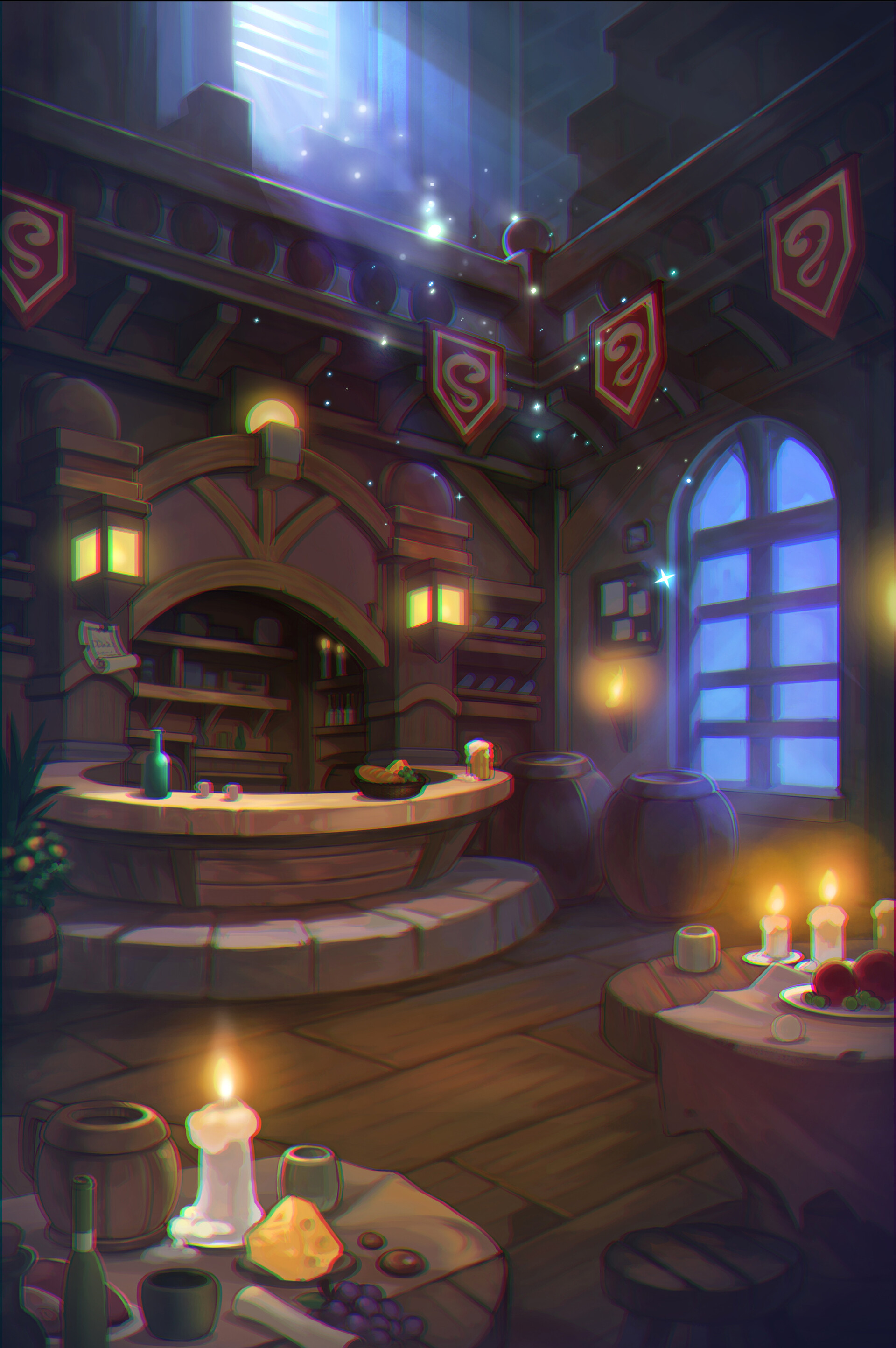 ArtStation - mystical pub