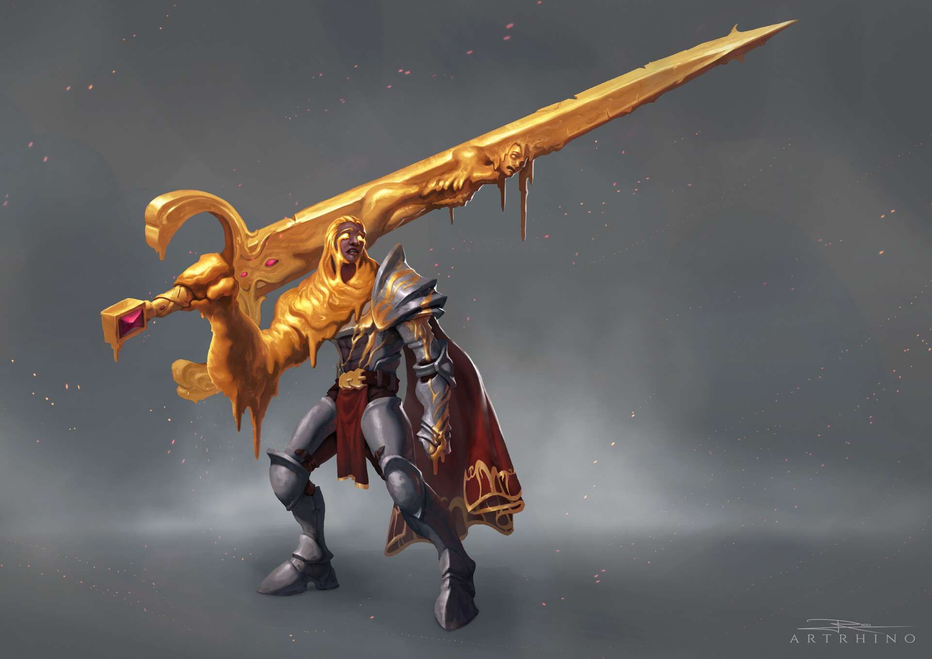Mourning Gold Knight by Thomas Ricci : r/TheBodega