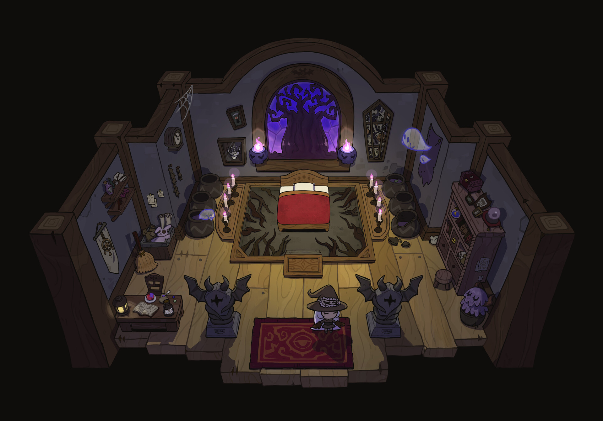 ArtStation - Sleeping Witch's House