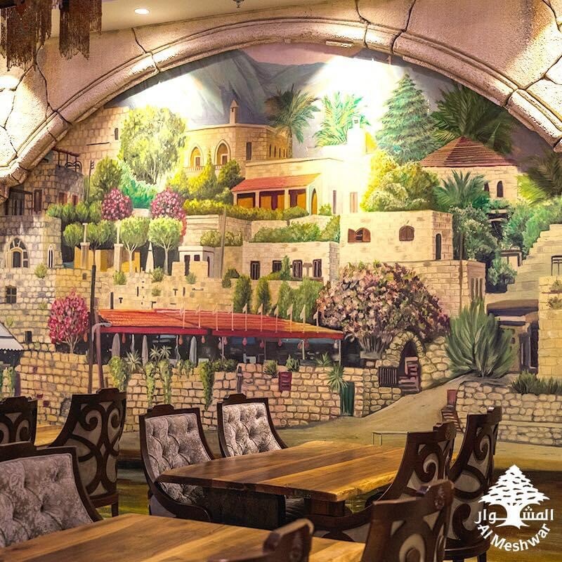 Victoria Petrova - AL MESHWAR RESTAURANT MURALS