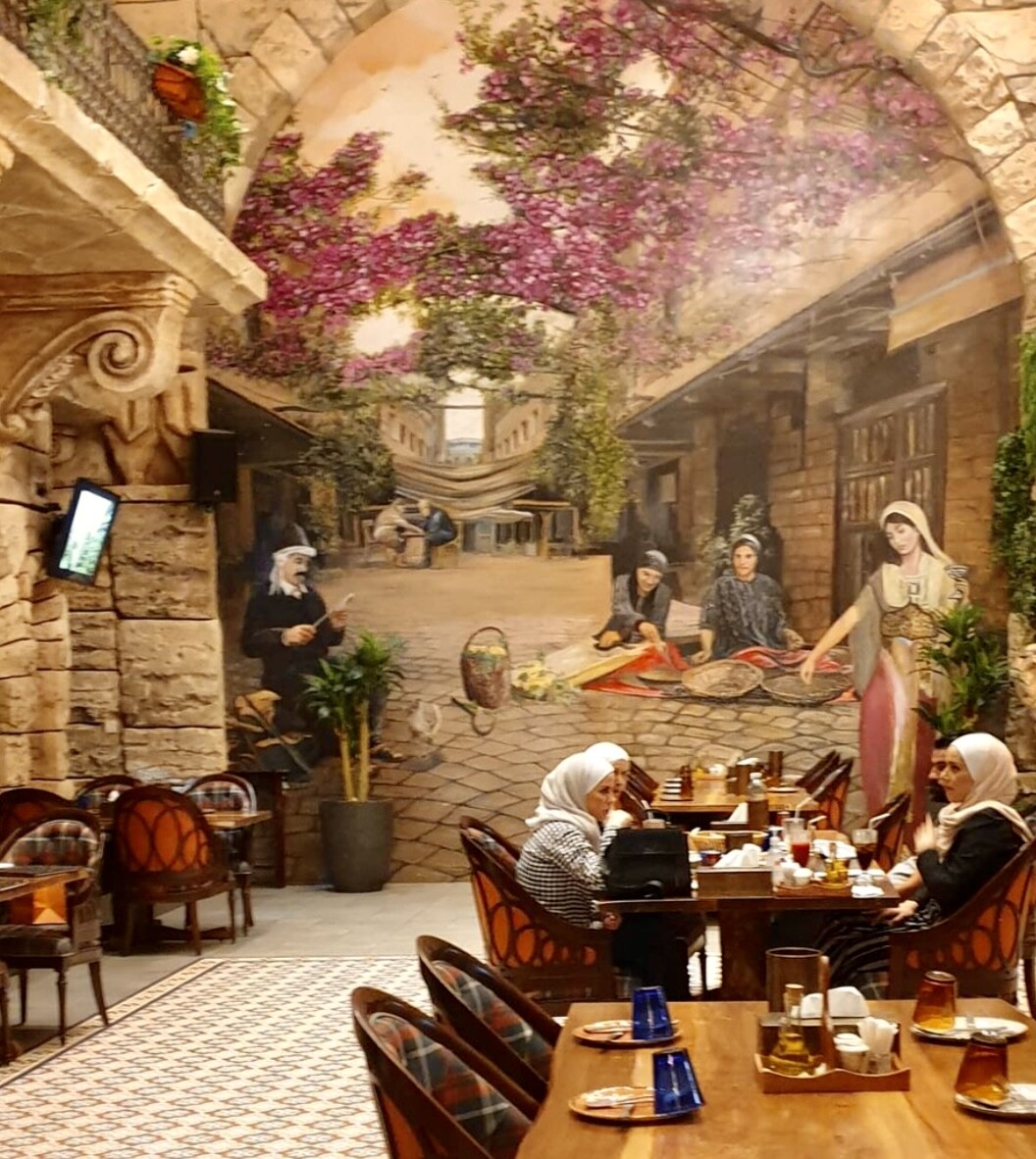 Victoria Petrova - AL MESHWAR RESTAURANT MURALS