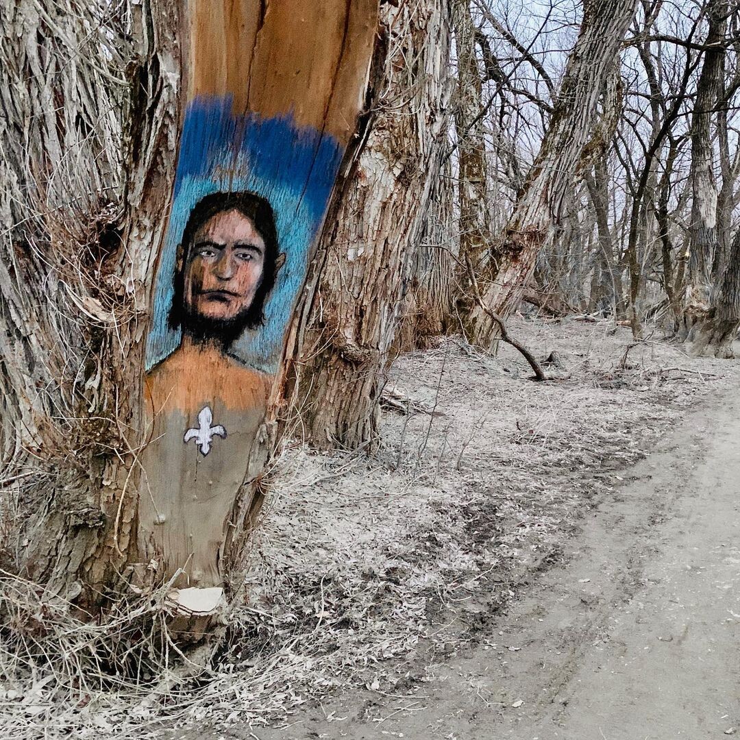 Eric Mailhot - THE TREE HUGGER: EPHEMERAL ART IN NATURE