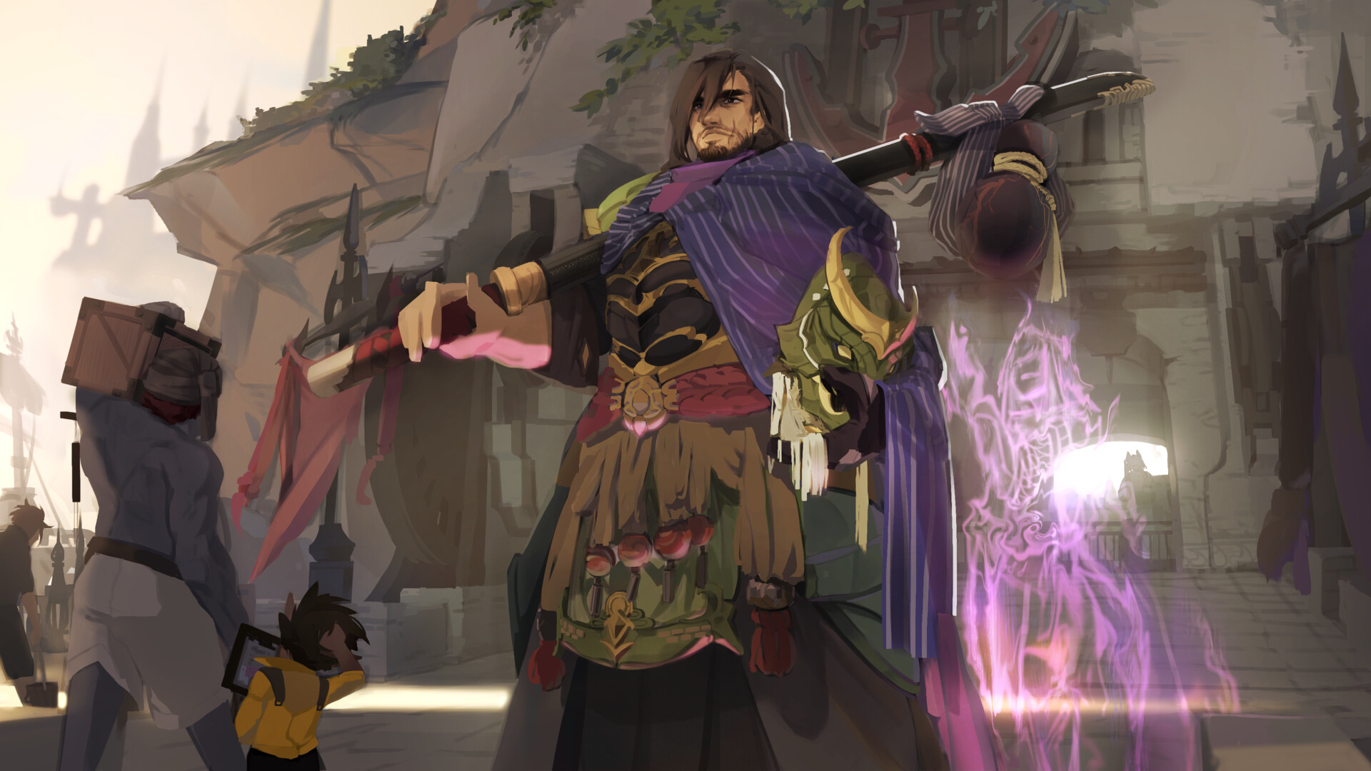 ArtStation - Foreign Warrior