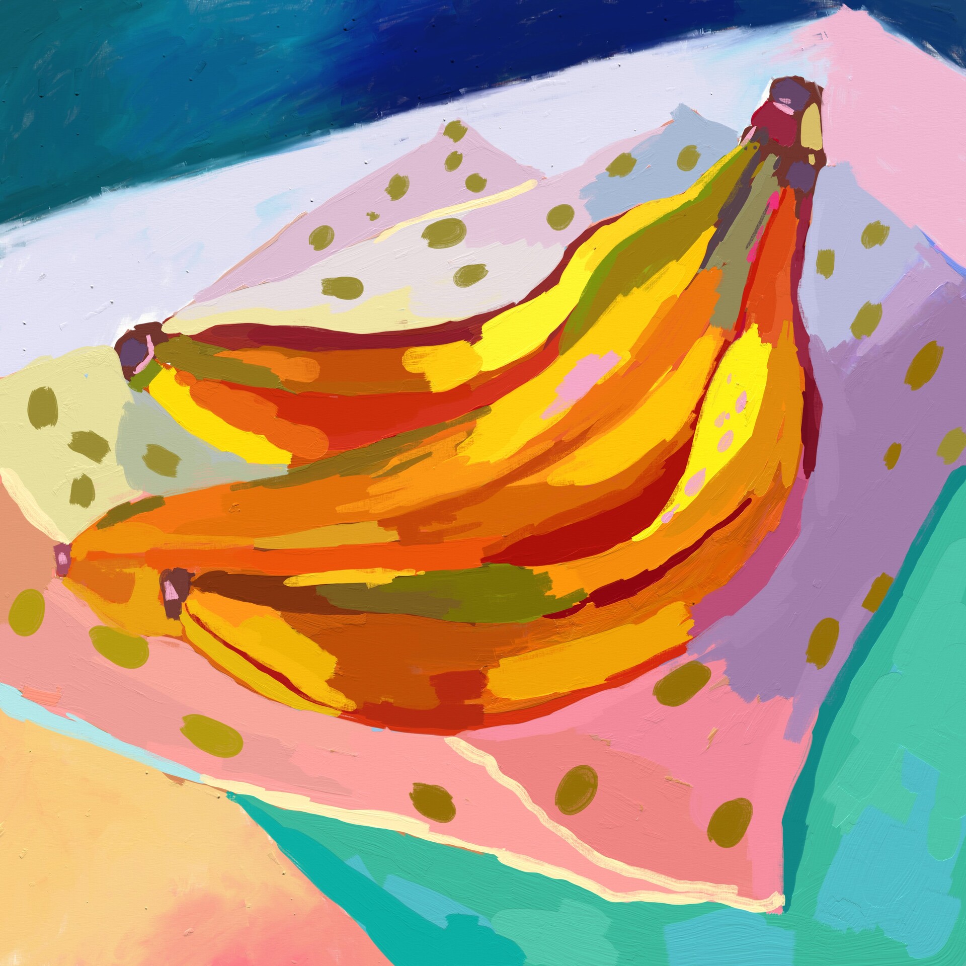 ArtStation - Bananas Food Art