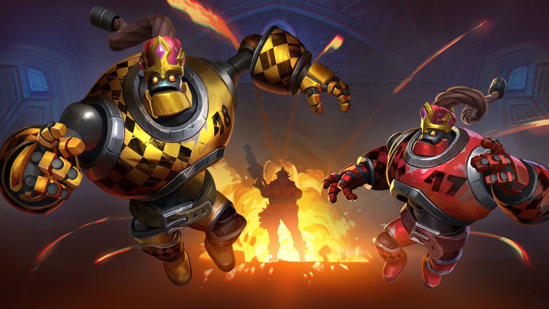 ArtStation - Bomb king skin teaser splash art