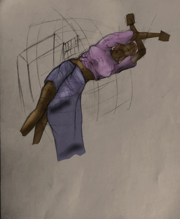 ArtStation - Floating girl