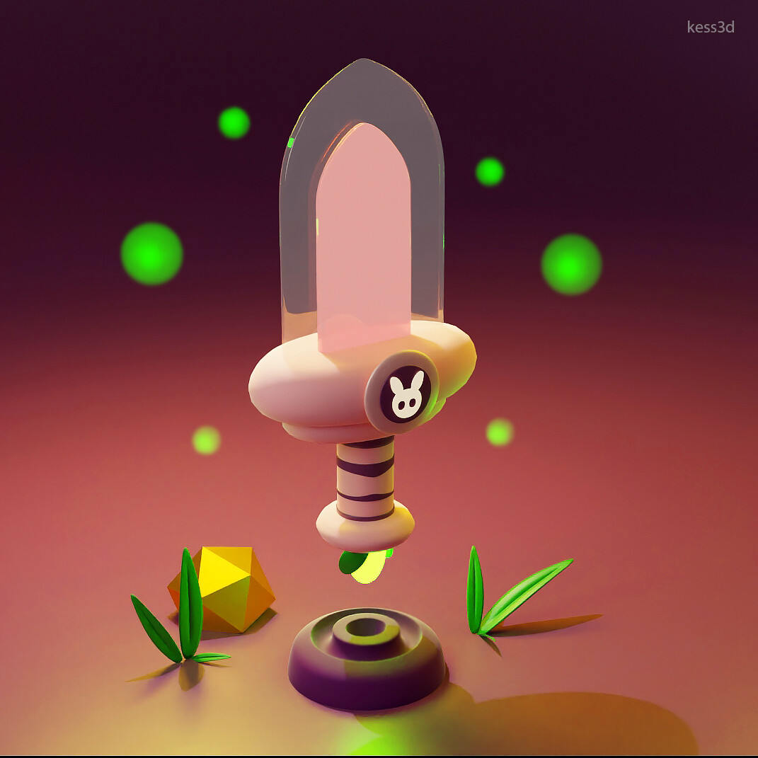 ArtStation - Rabbit sword!