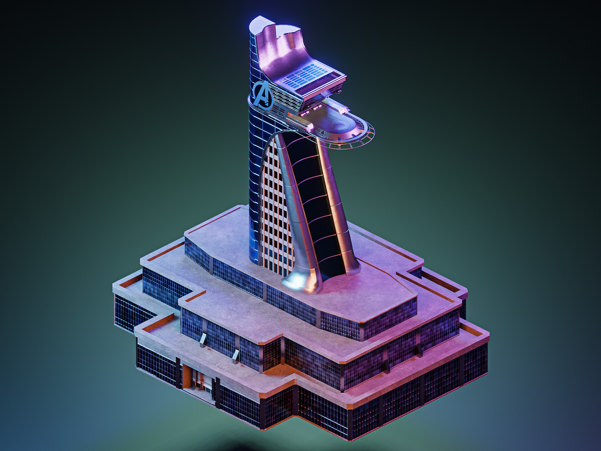 ArtStation - Avengers Tower - Avengers