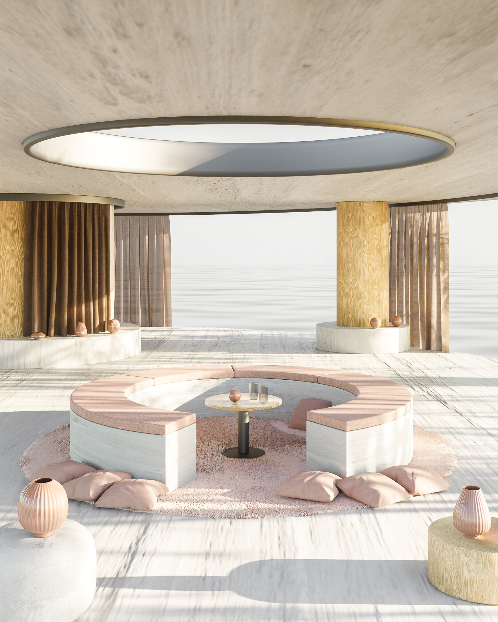 ArtStation - Surreal 3D Interior Design