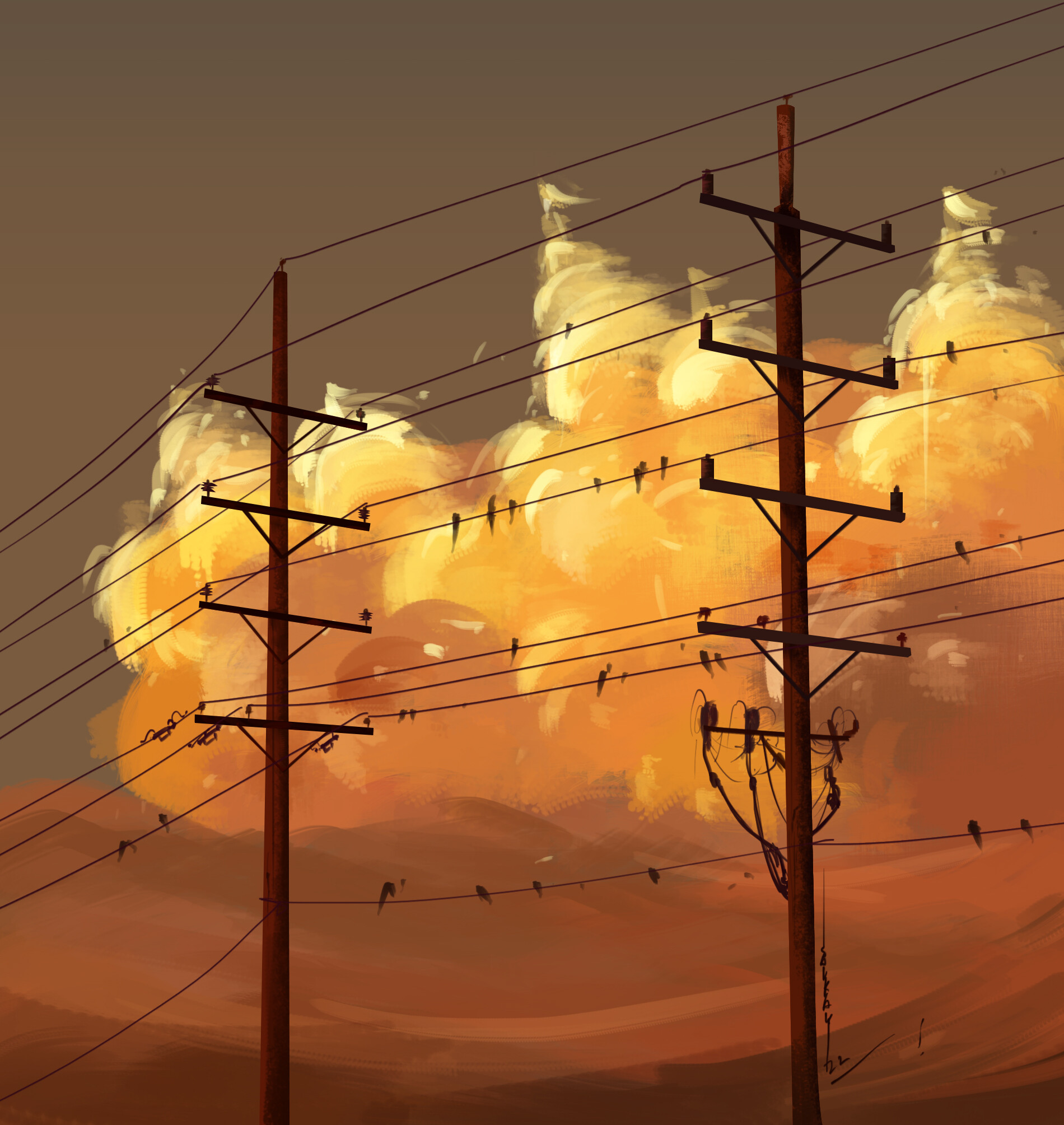 ArtStation - sky Concept Art
