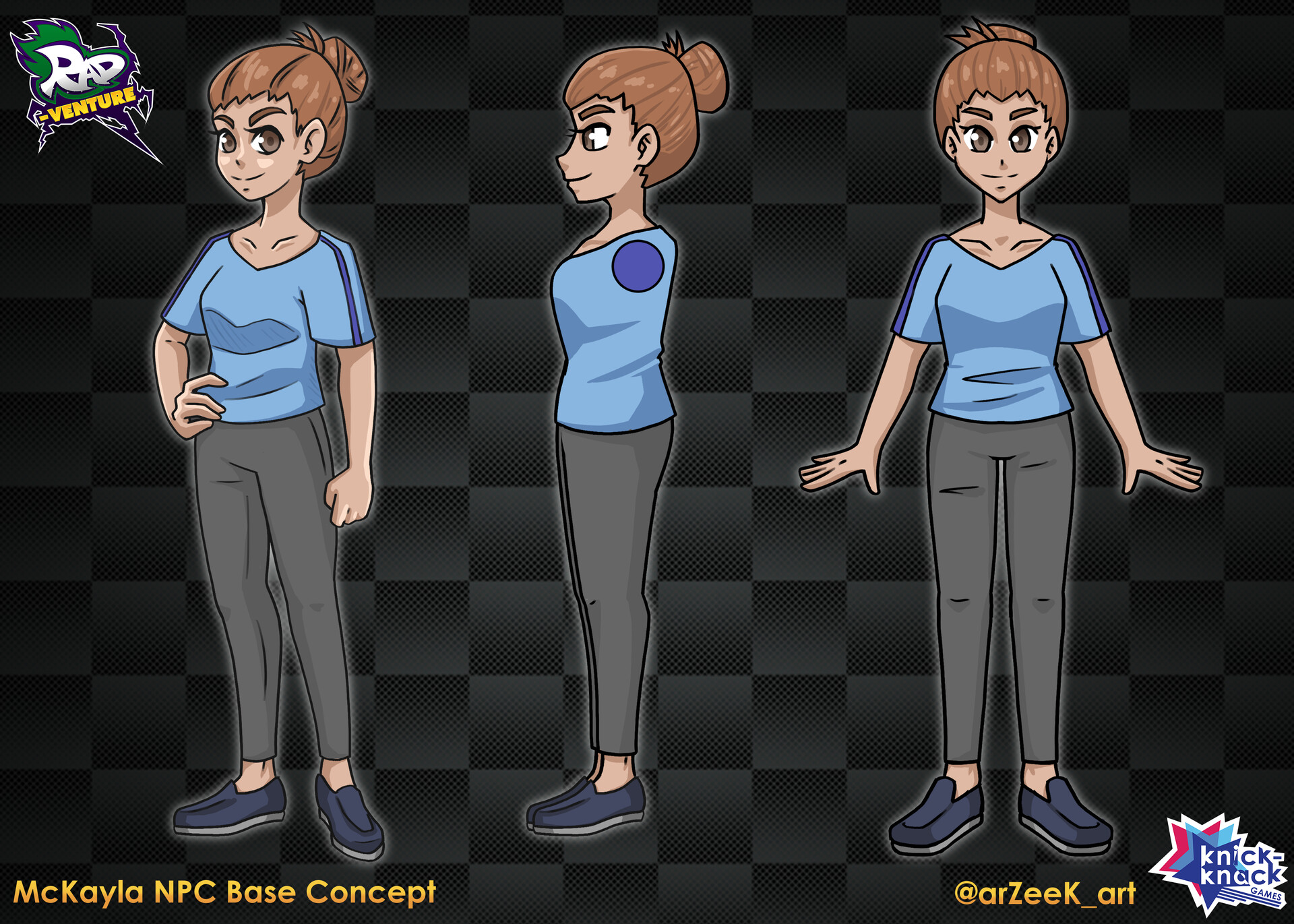 ArtStation - NPC Character Concept- Rad Venture