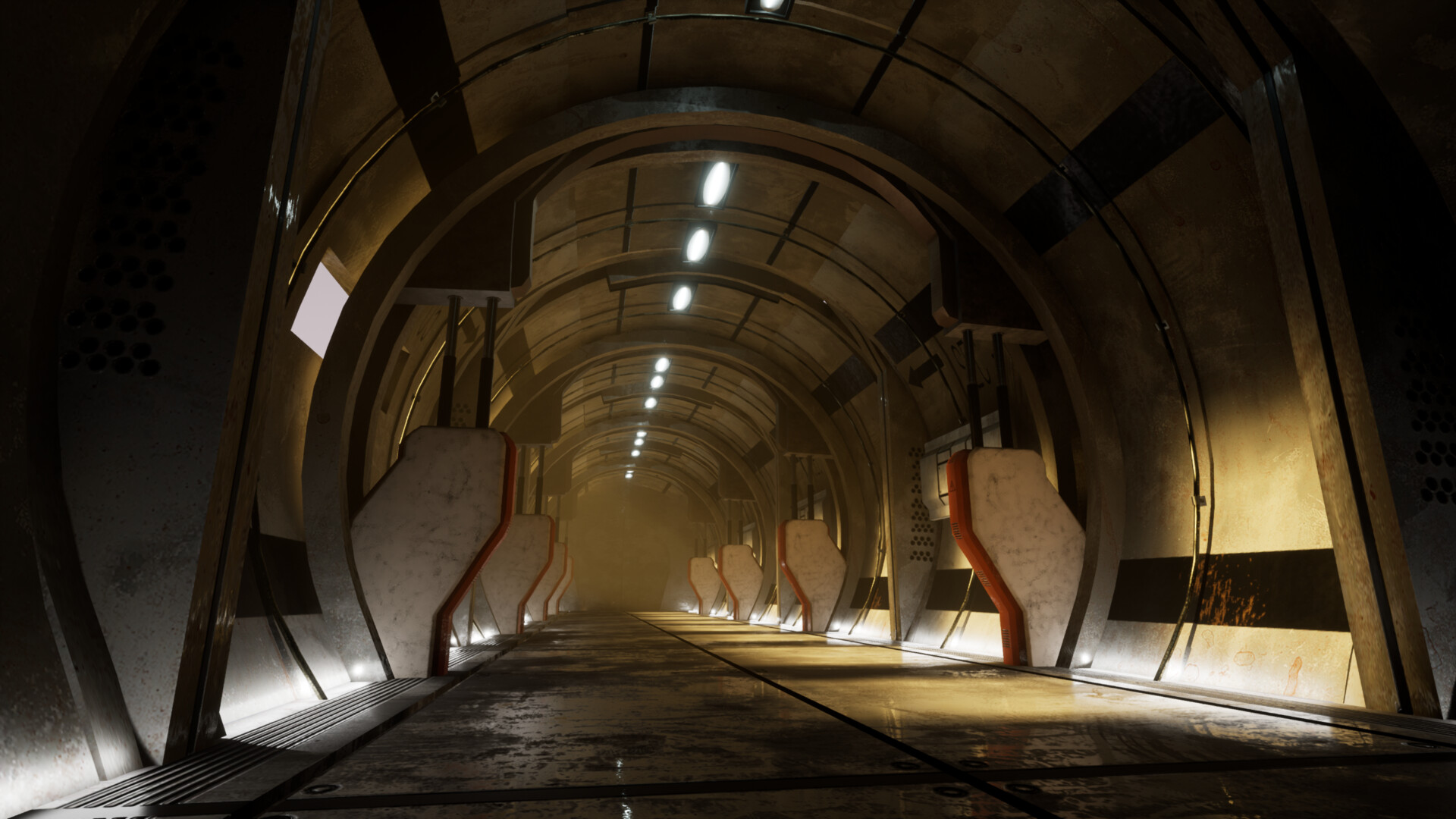 ArtStation - Sci-Fi Hallway