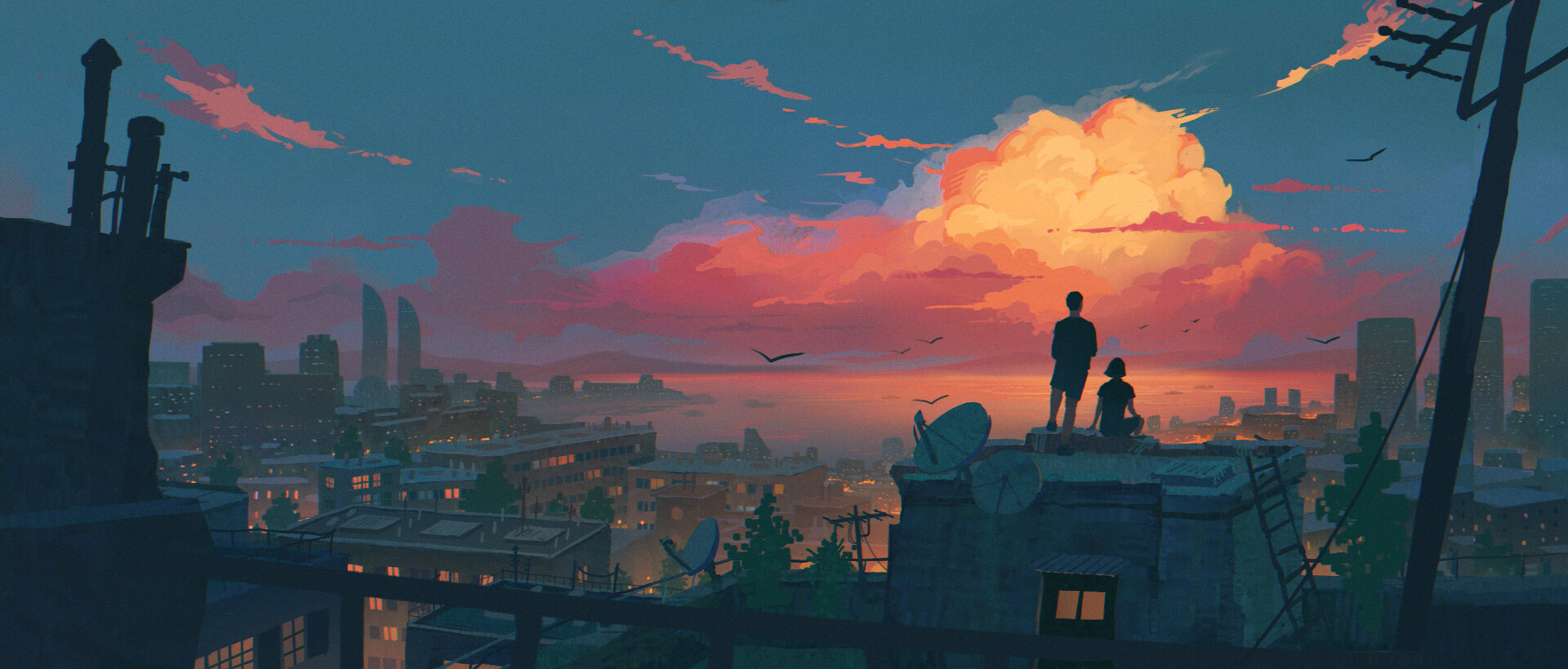 ArtStation - xiamen_sunset