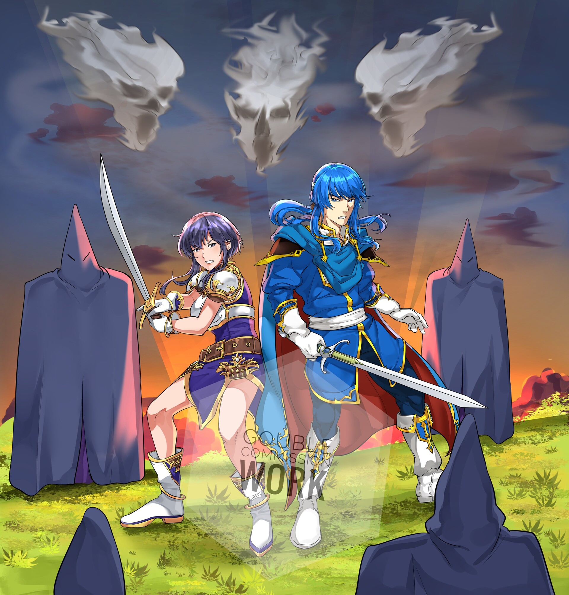 ArtStation - Larcei And Seliph