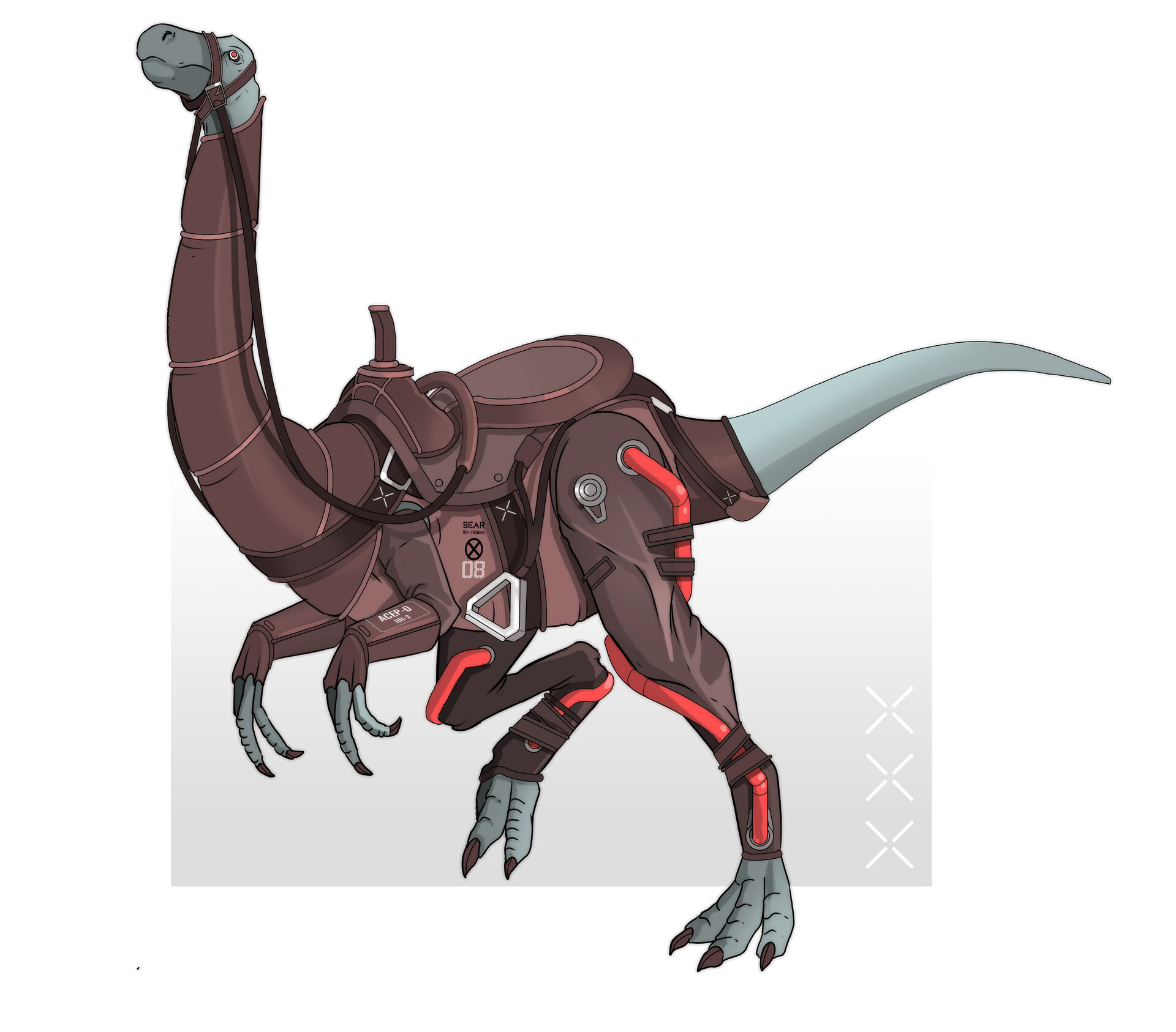 ArtStation - Augmented Gallimimus