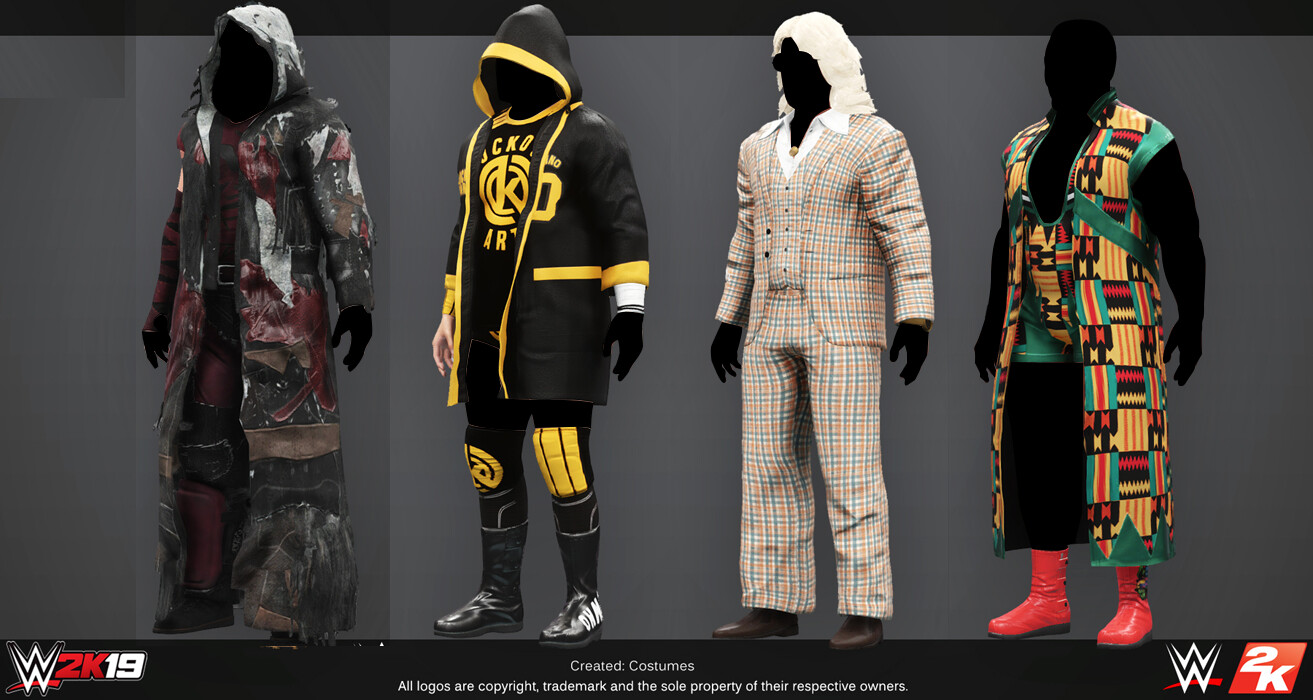 ArtStation - WWE 2K19
