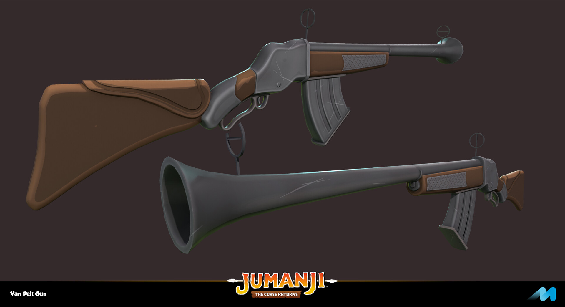 Jumanji Elephant Gun