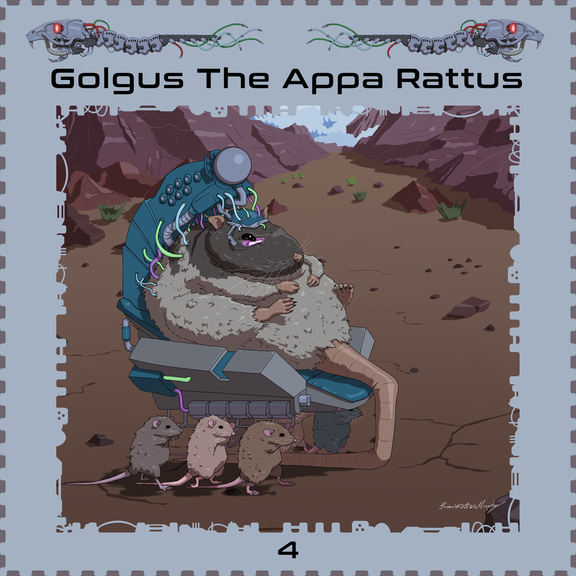 ArtStation - Golgus The Appa Rattus