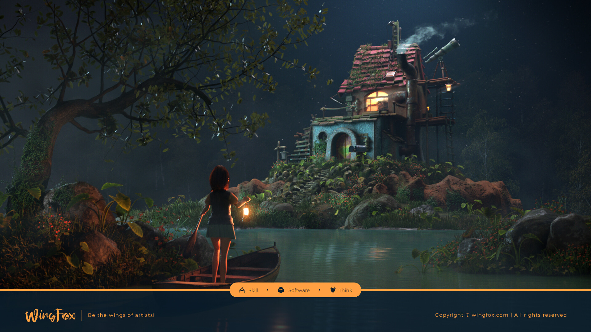 ArtStation - Story Telling Environment Scene Creation