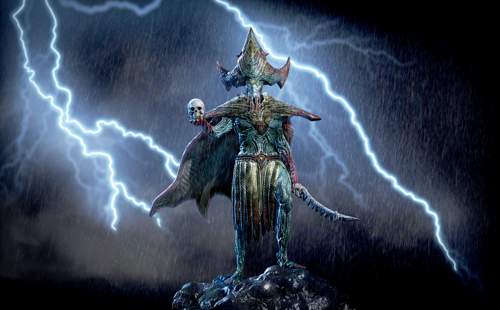 ArtStation - Sea monster pirate captain