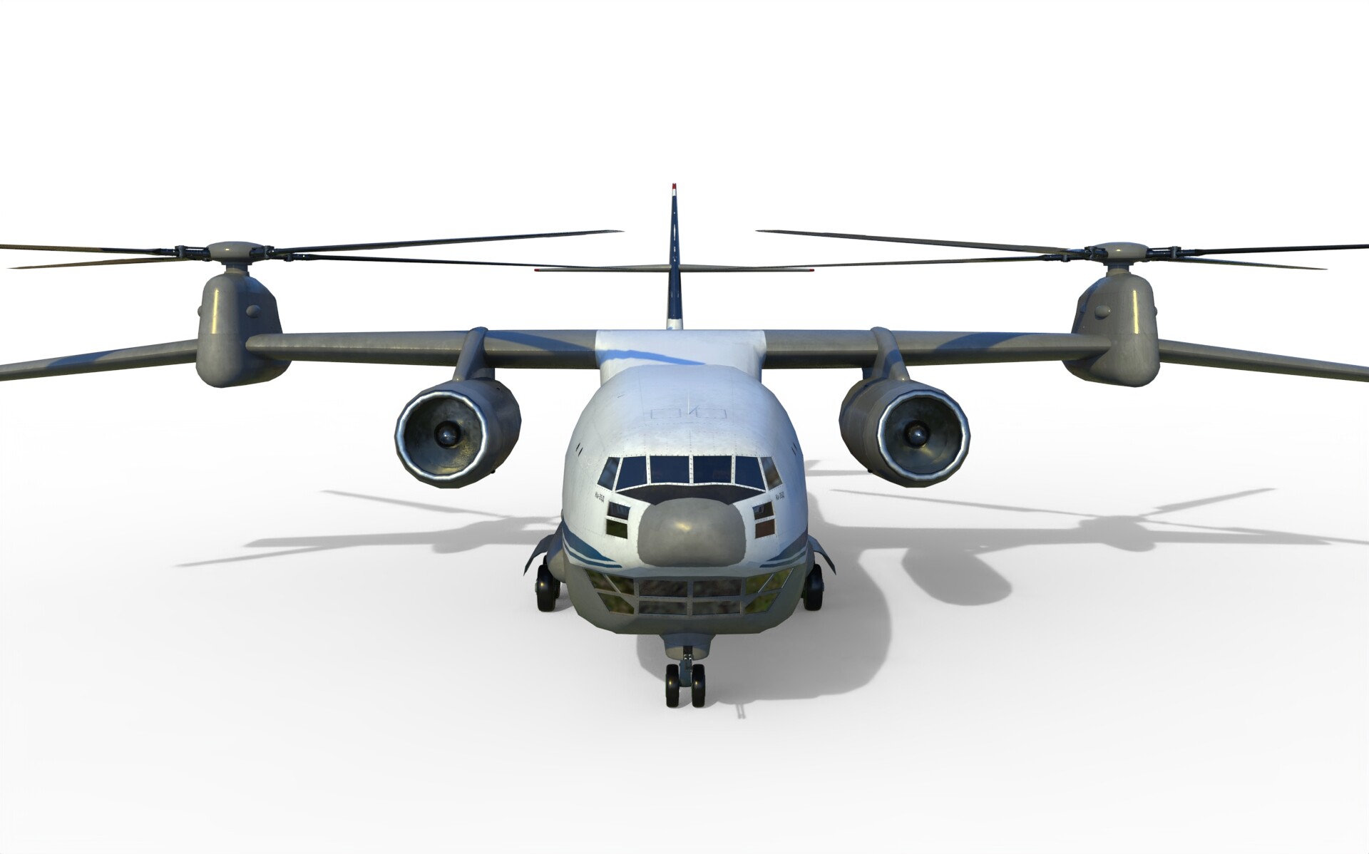 Tim Samedov - Kamov Ka-35 concept helicopter 3D model