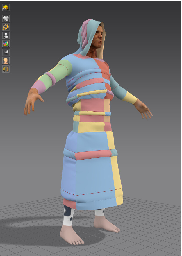 ArtStation - Cloth dynamics real-time