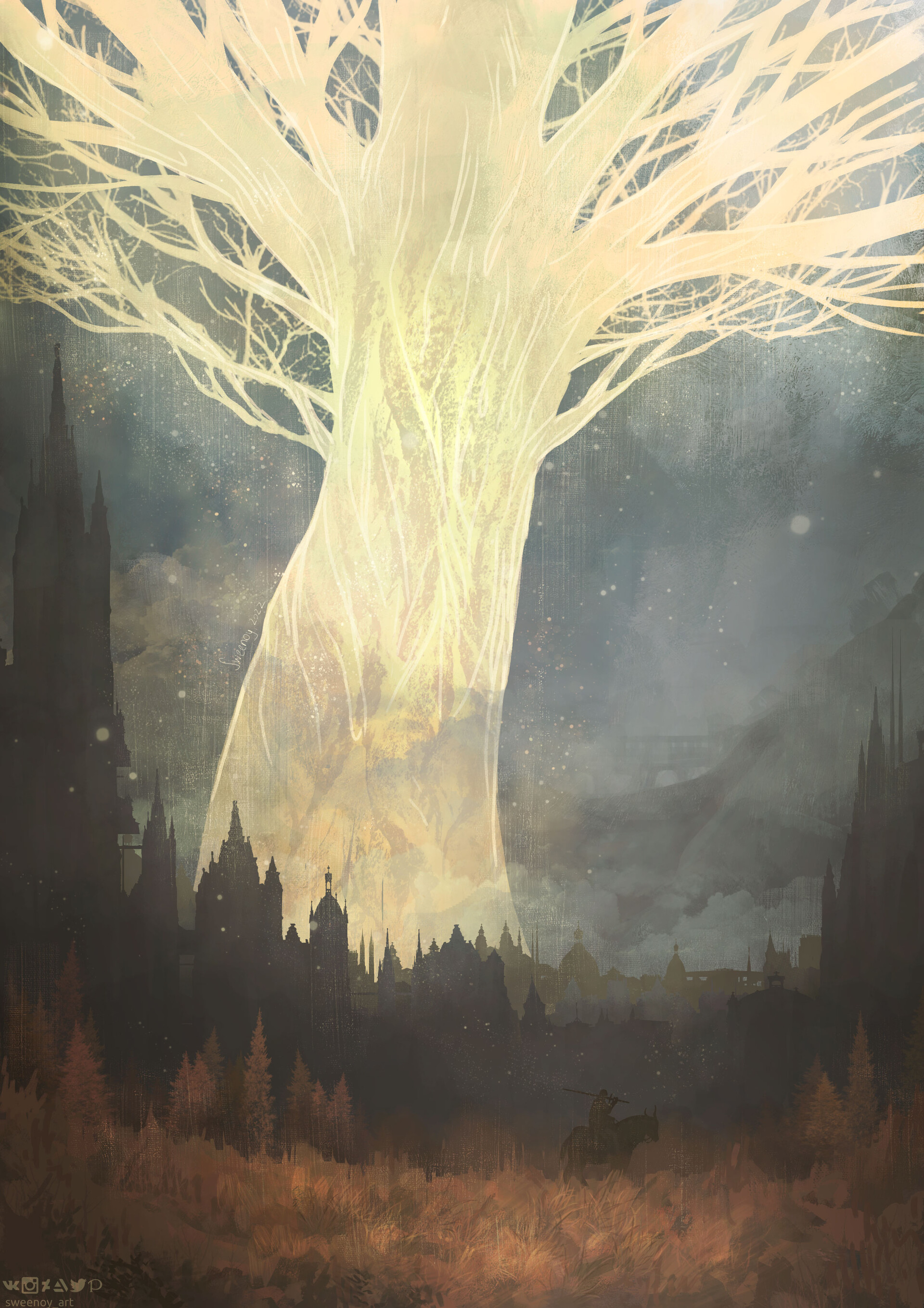 ArtStation - Altus Plateau view