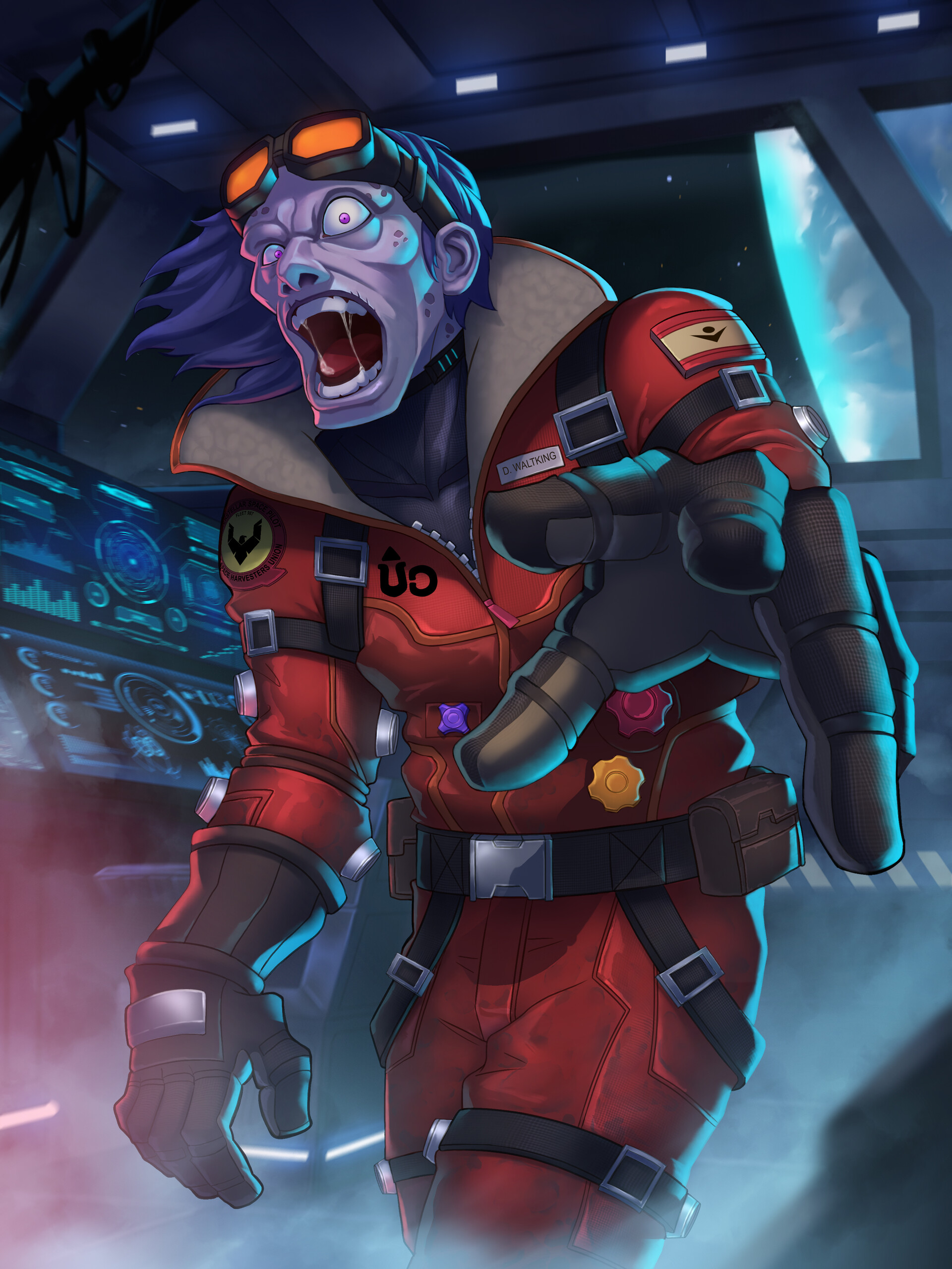 ArtStation - Zombie Pilot