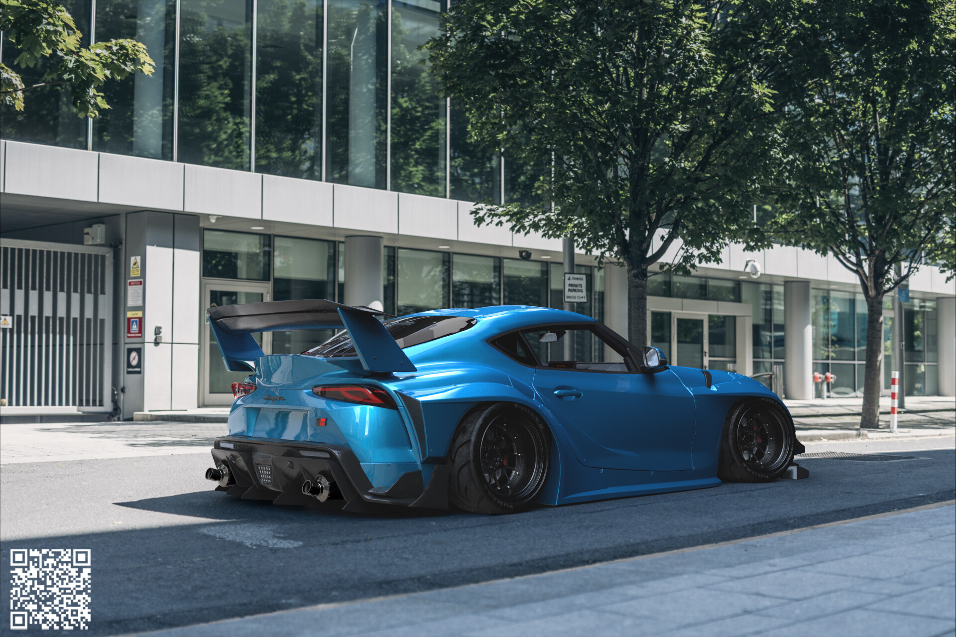 ArtStation - Toyota Supra A90