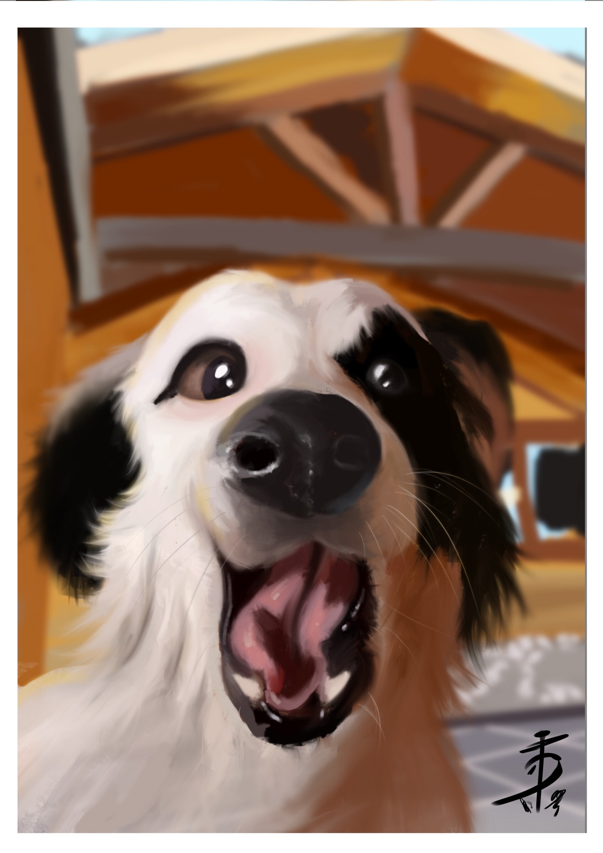 ArtStation - Bourbon Collie