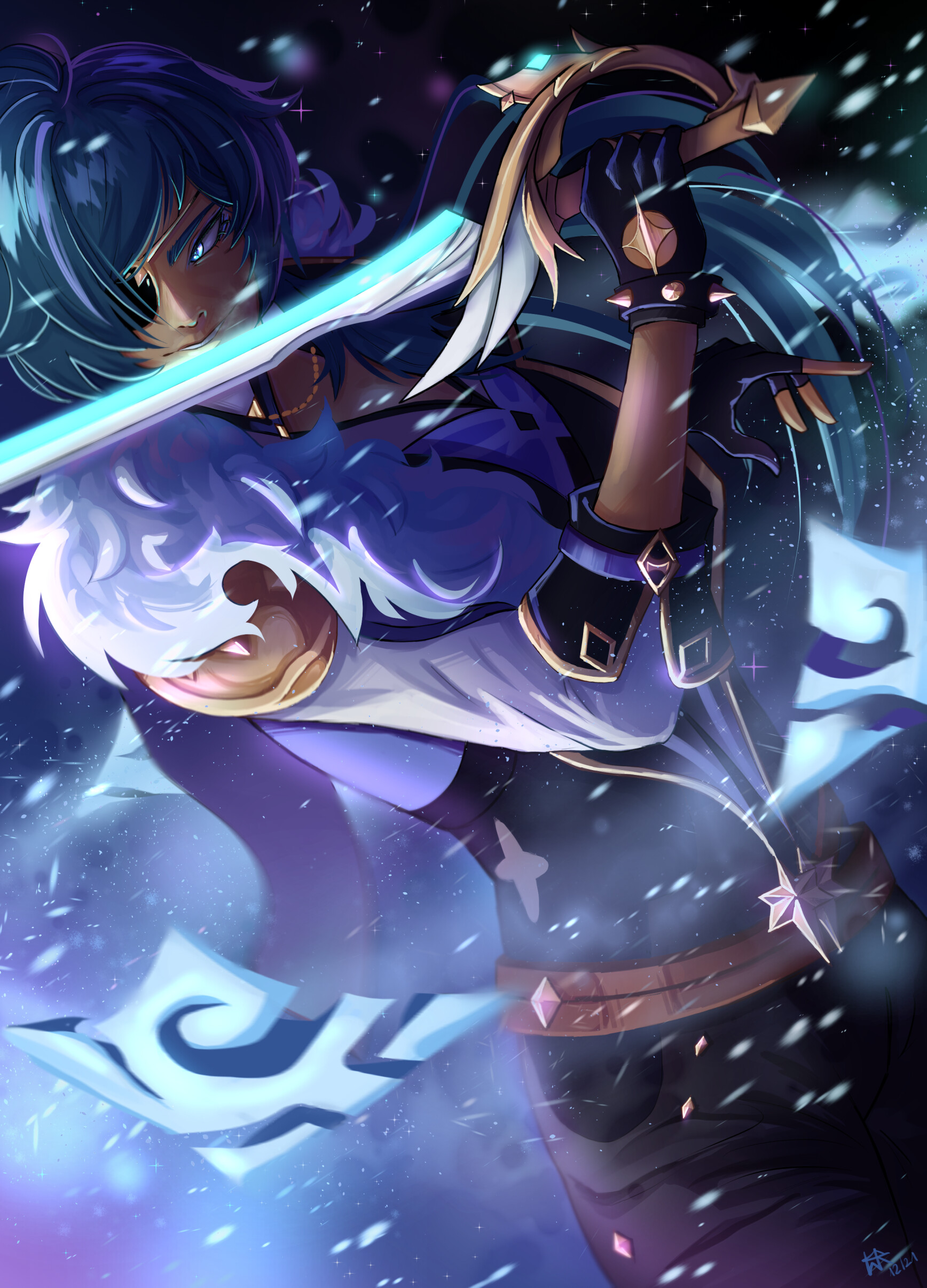 ArtStation - Kaeya Fan Art