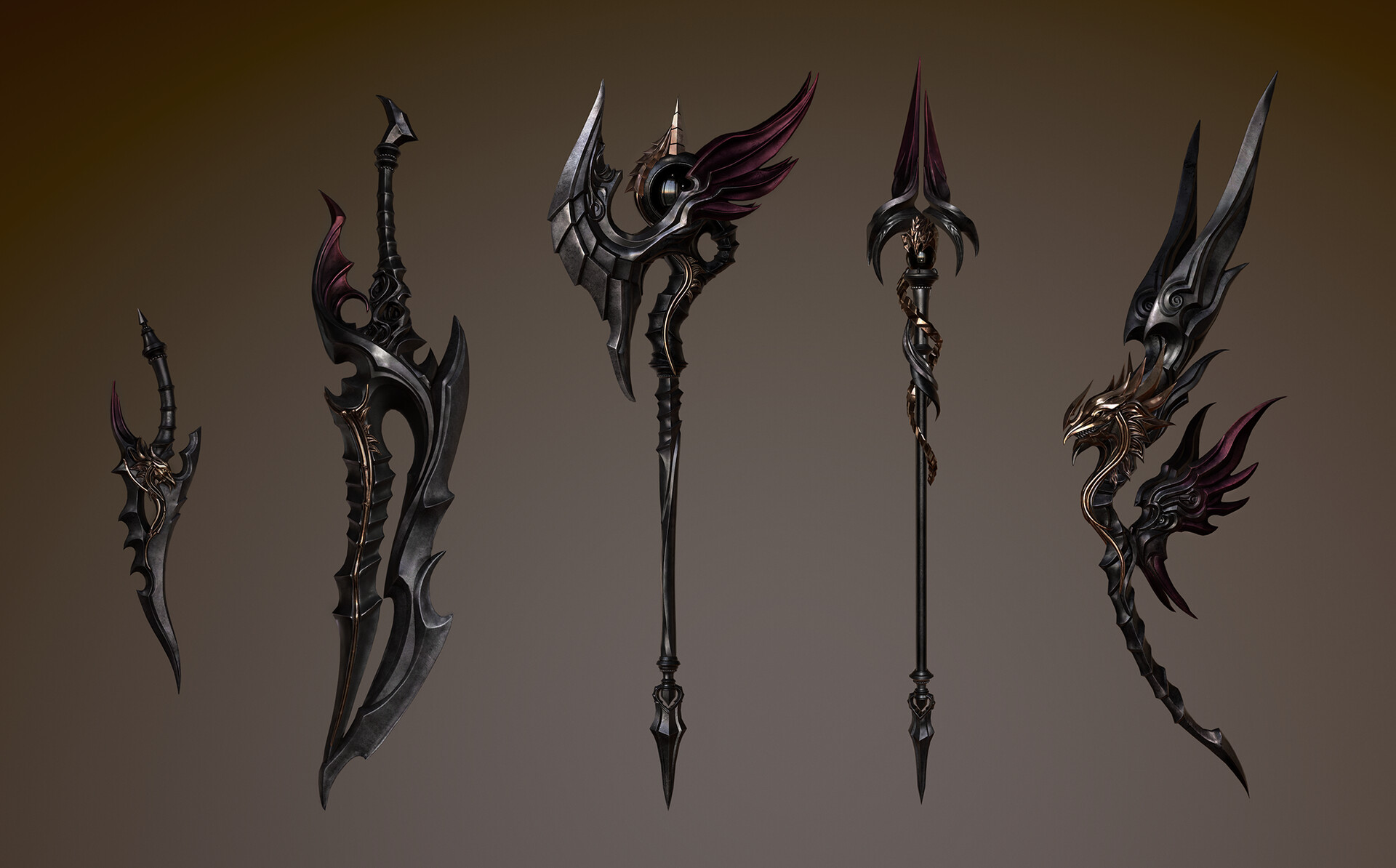 ArtStation - Weapon set