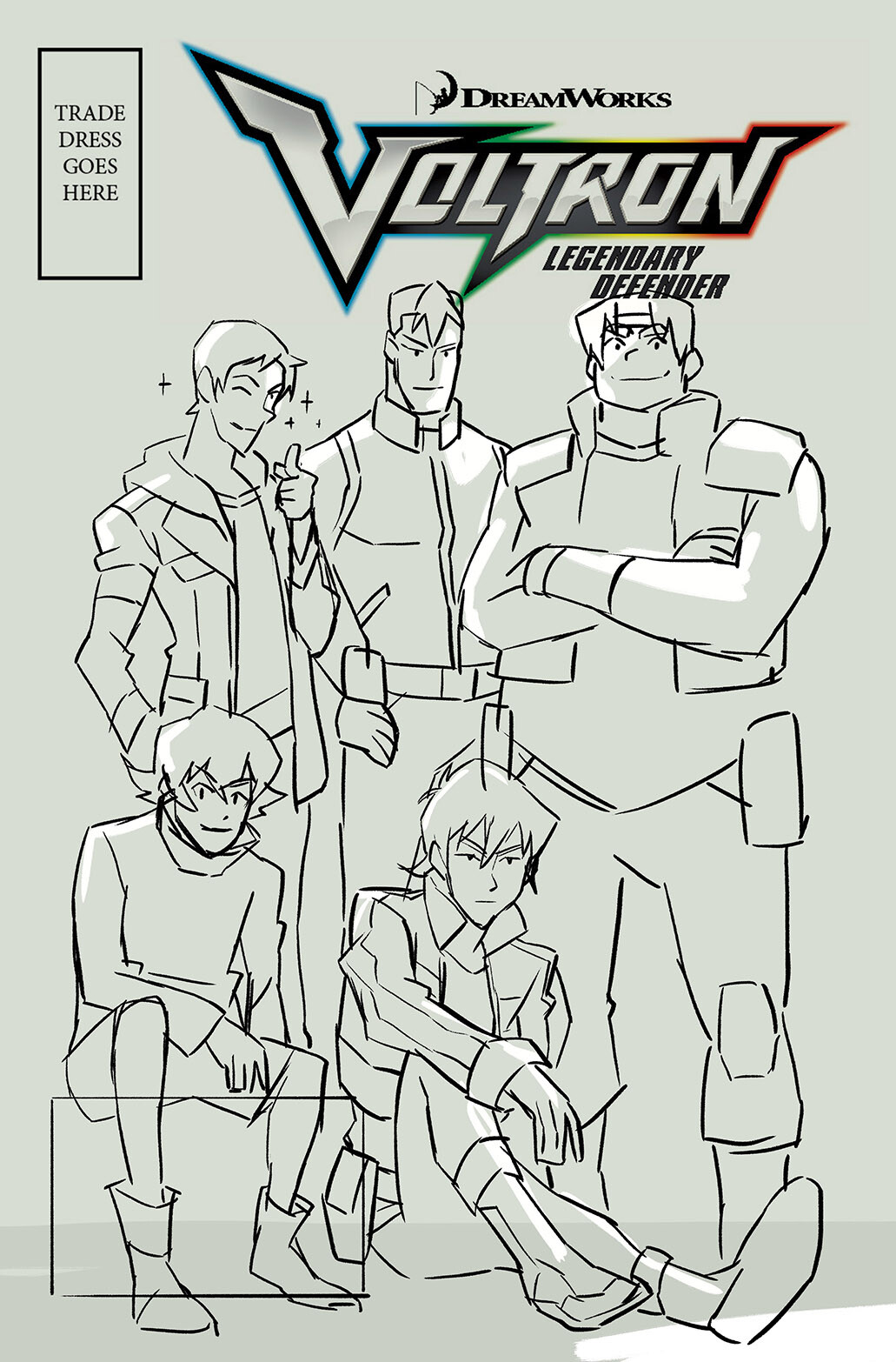 voltron coloring
