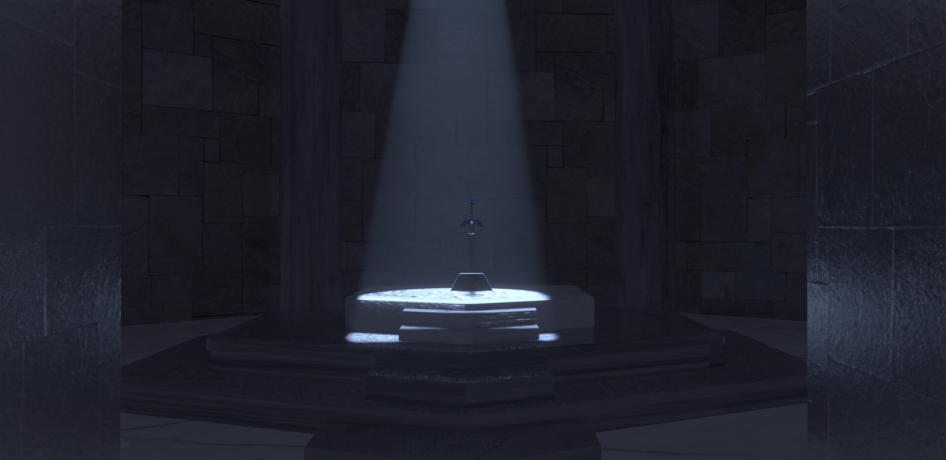 ArtStation - Master Sword Render