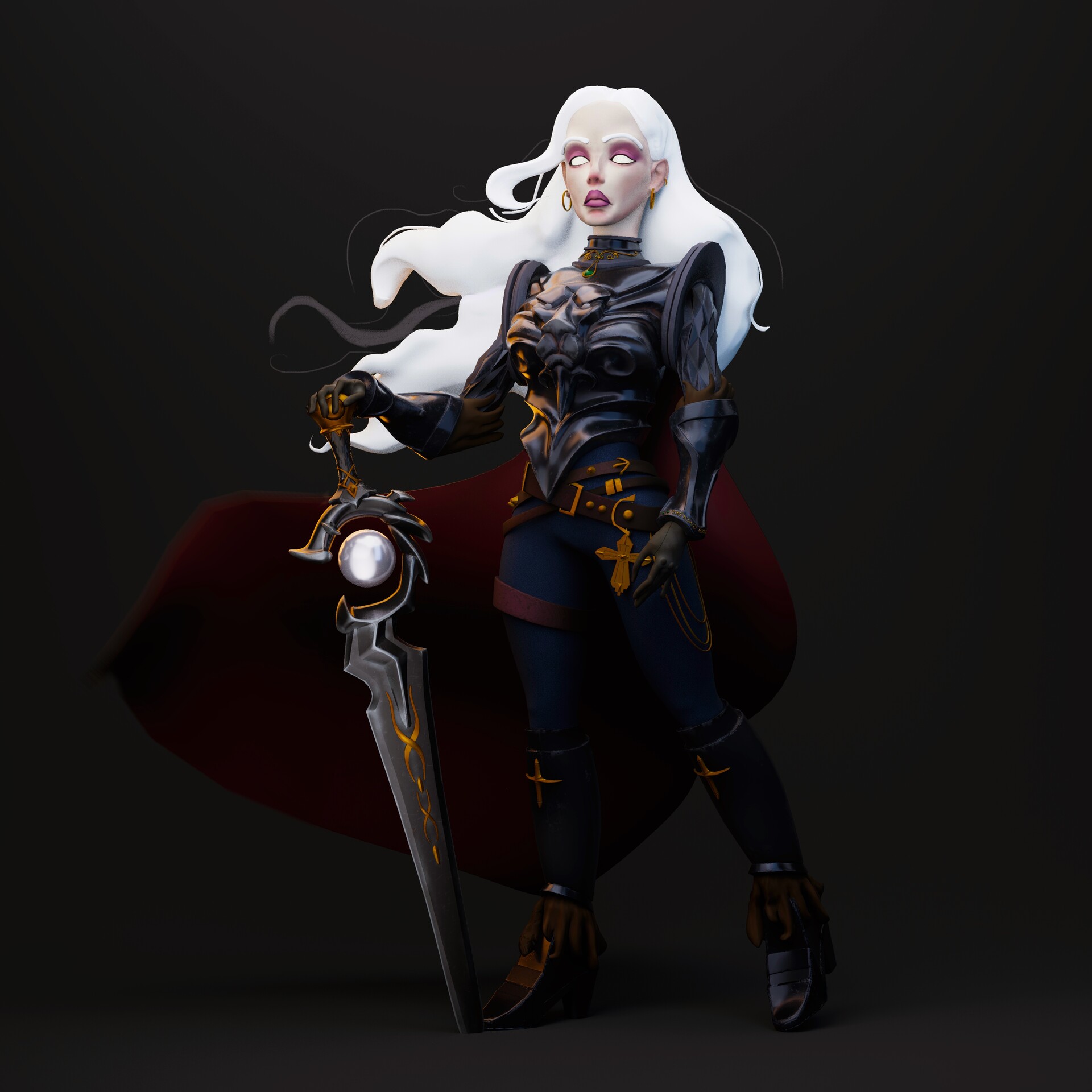 ArtStation - Warrior woman