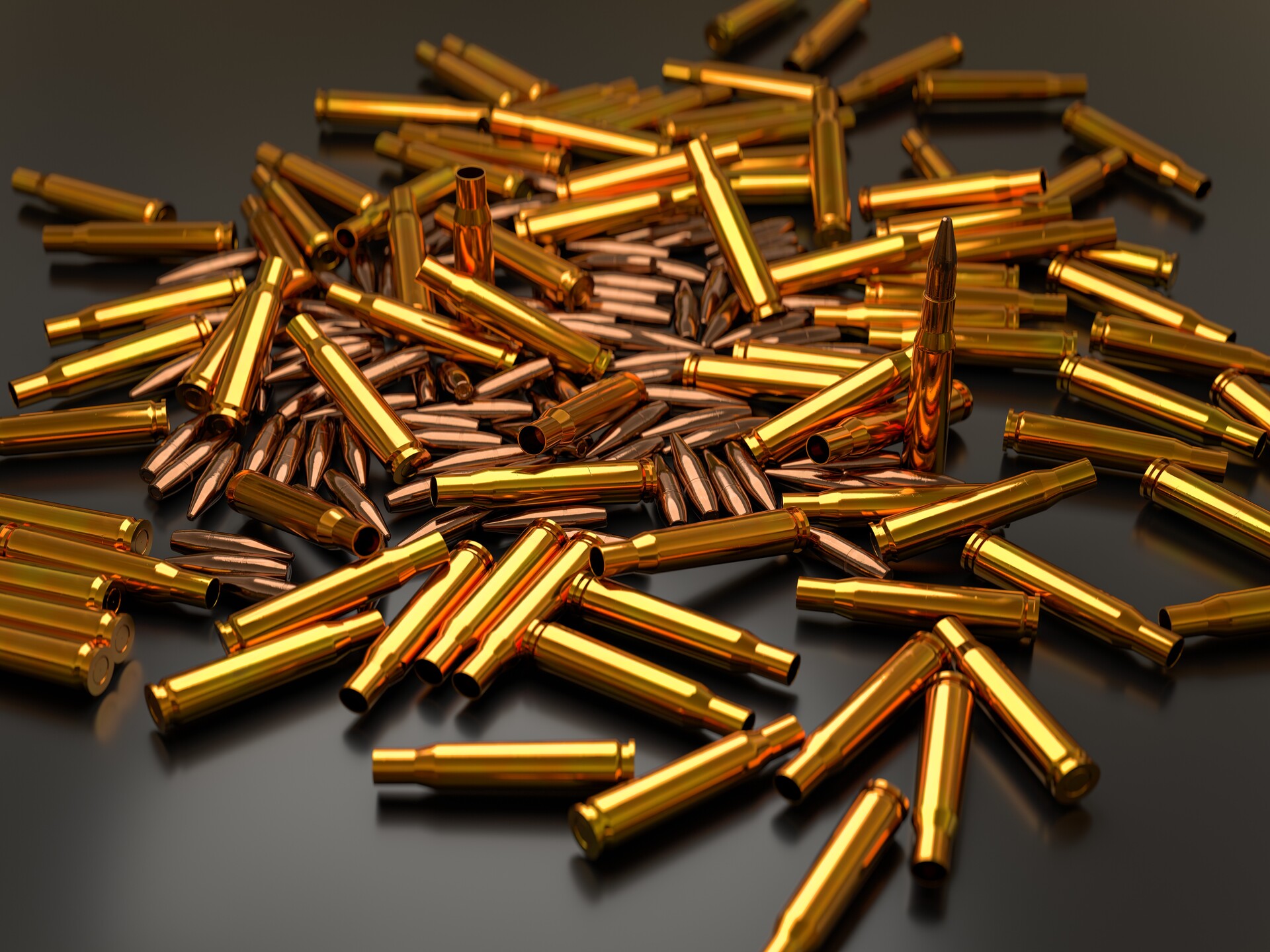 ArtStation - A Small Pile of Bullets
