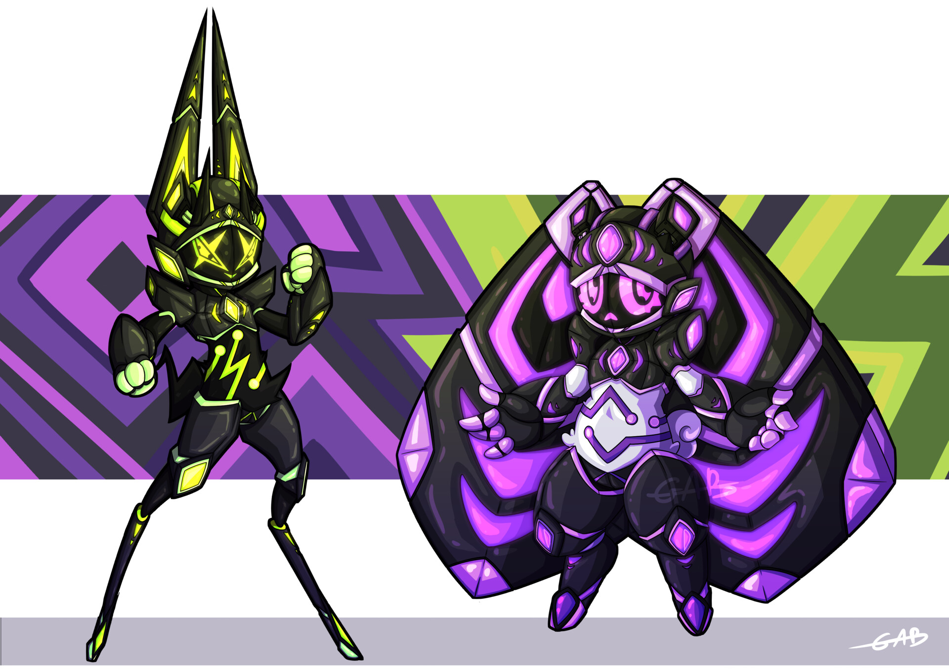 ArtStation - Dash and Bash the Rabbizorgs!