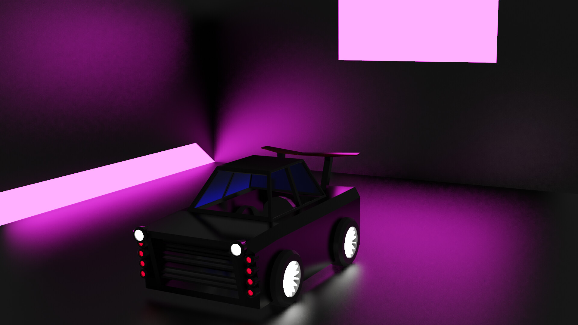 ArtStation - Low poly car