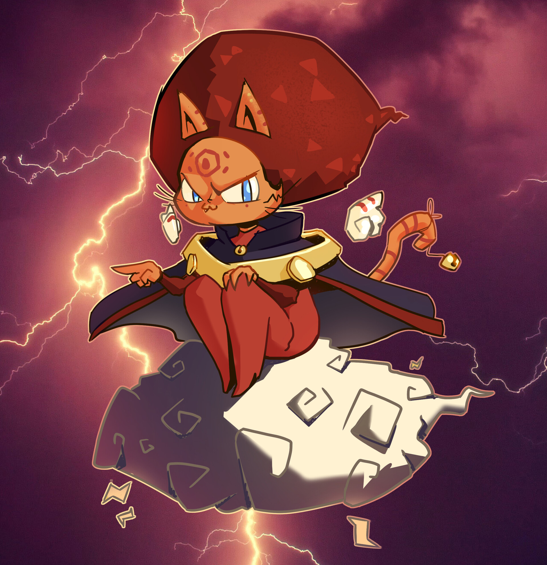 ArtStation - Cat Wizard